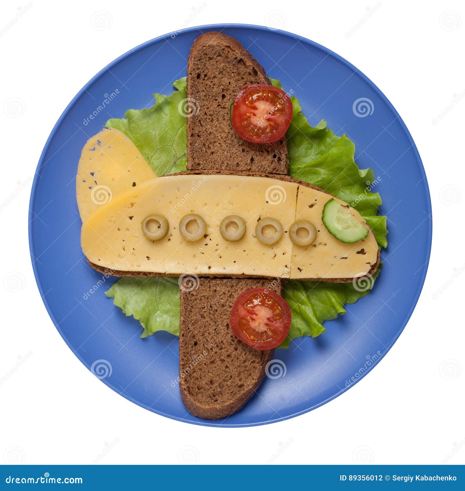 Tasty sandwich plane stock photo. Image of lunch, nutrition - 89356012