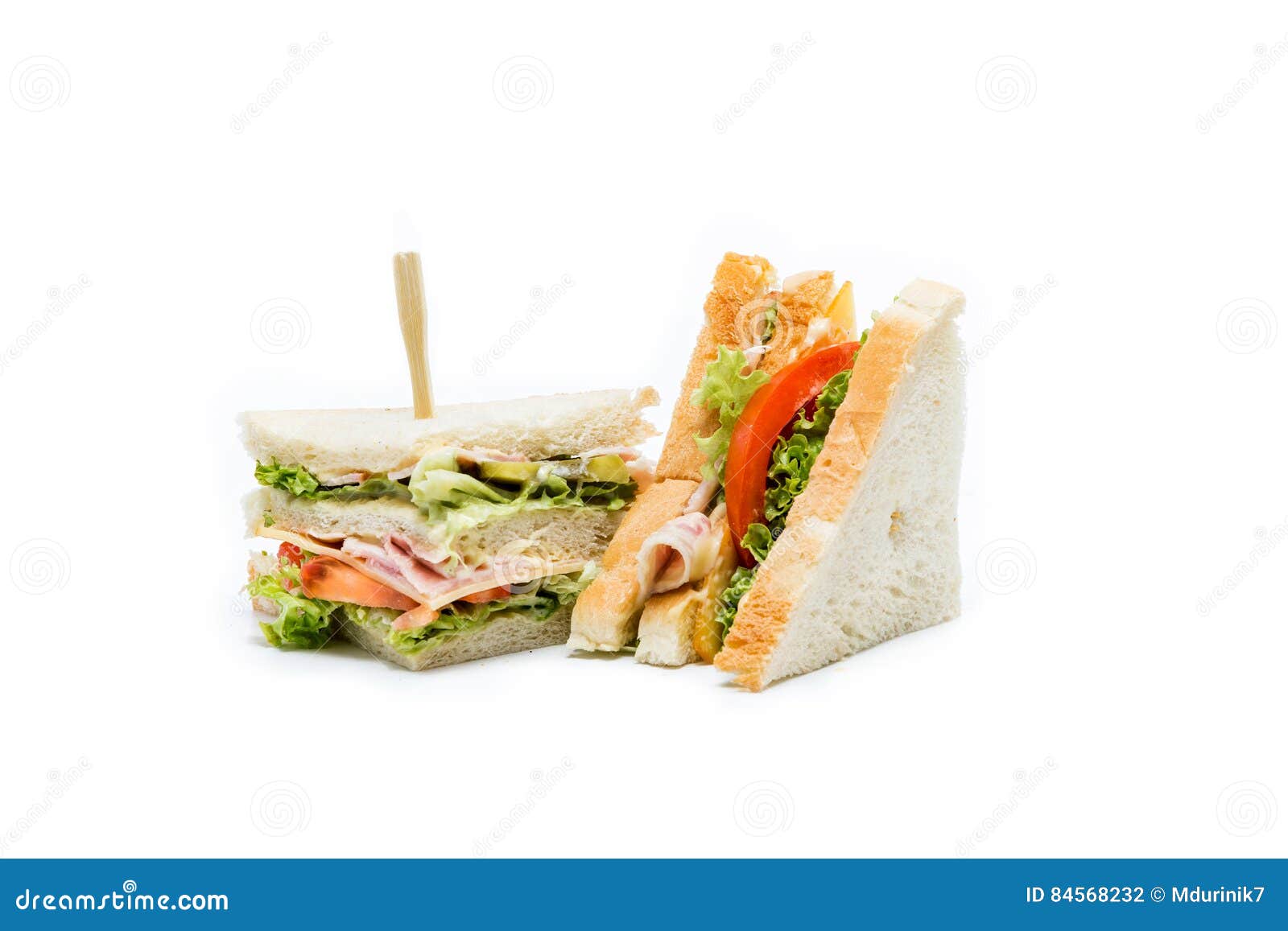 Tasty sandwich stock photo. Image of salad, meal, american - 84568232