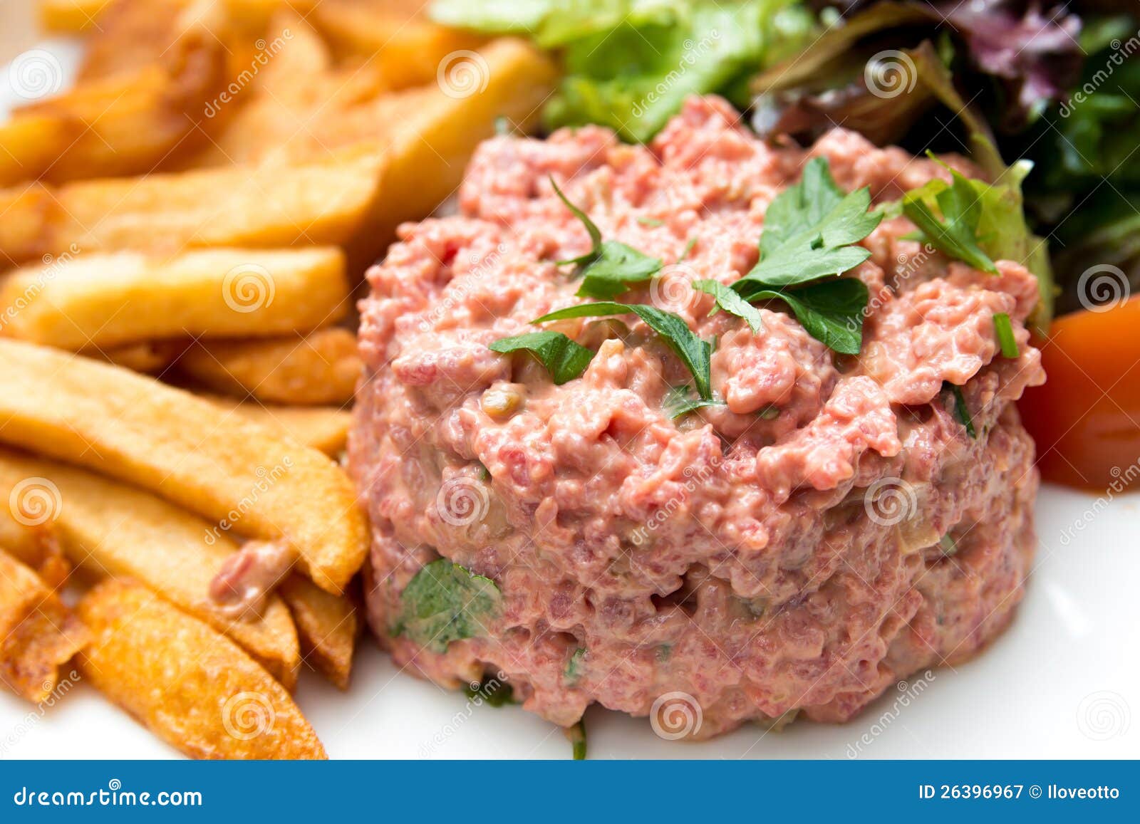 Tasty tartare stock image. Image of minced, nutritious - 26396967