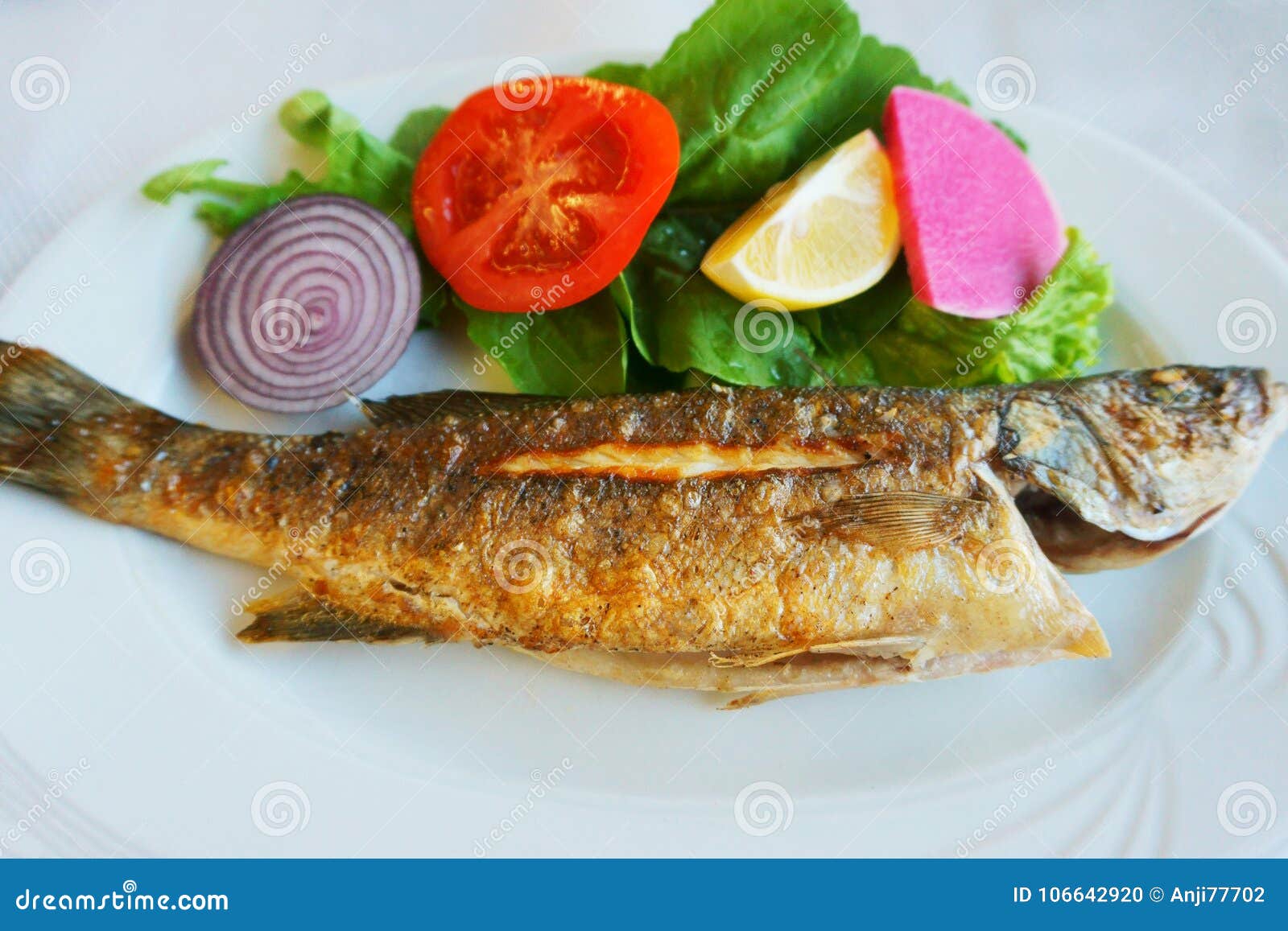 Tasty and Useful Fried Fish Stock Photo - Image of fried, cooked: 106642920