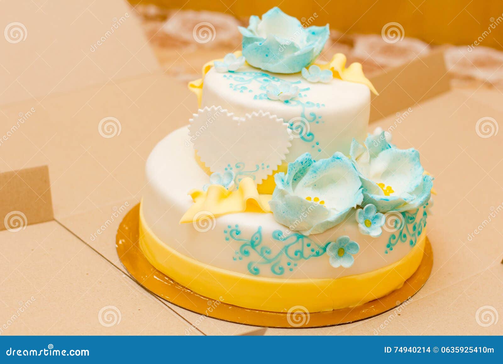 Tasty wedding cake stock photo. Image of luxury, enjoy - 74940214