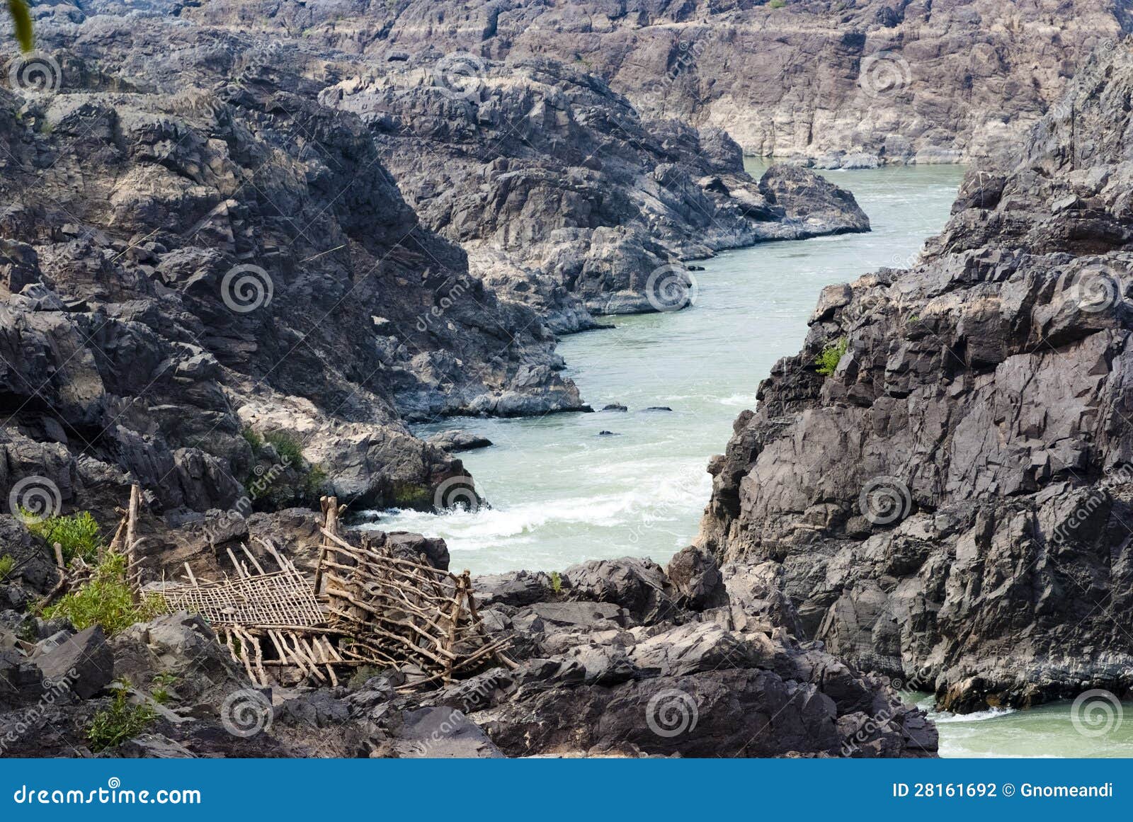Tat Somphamit (Li Phi Falls) Stock Photo - Image of outdoor, fresh ...