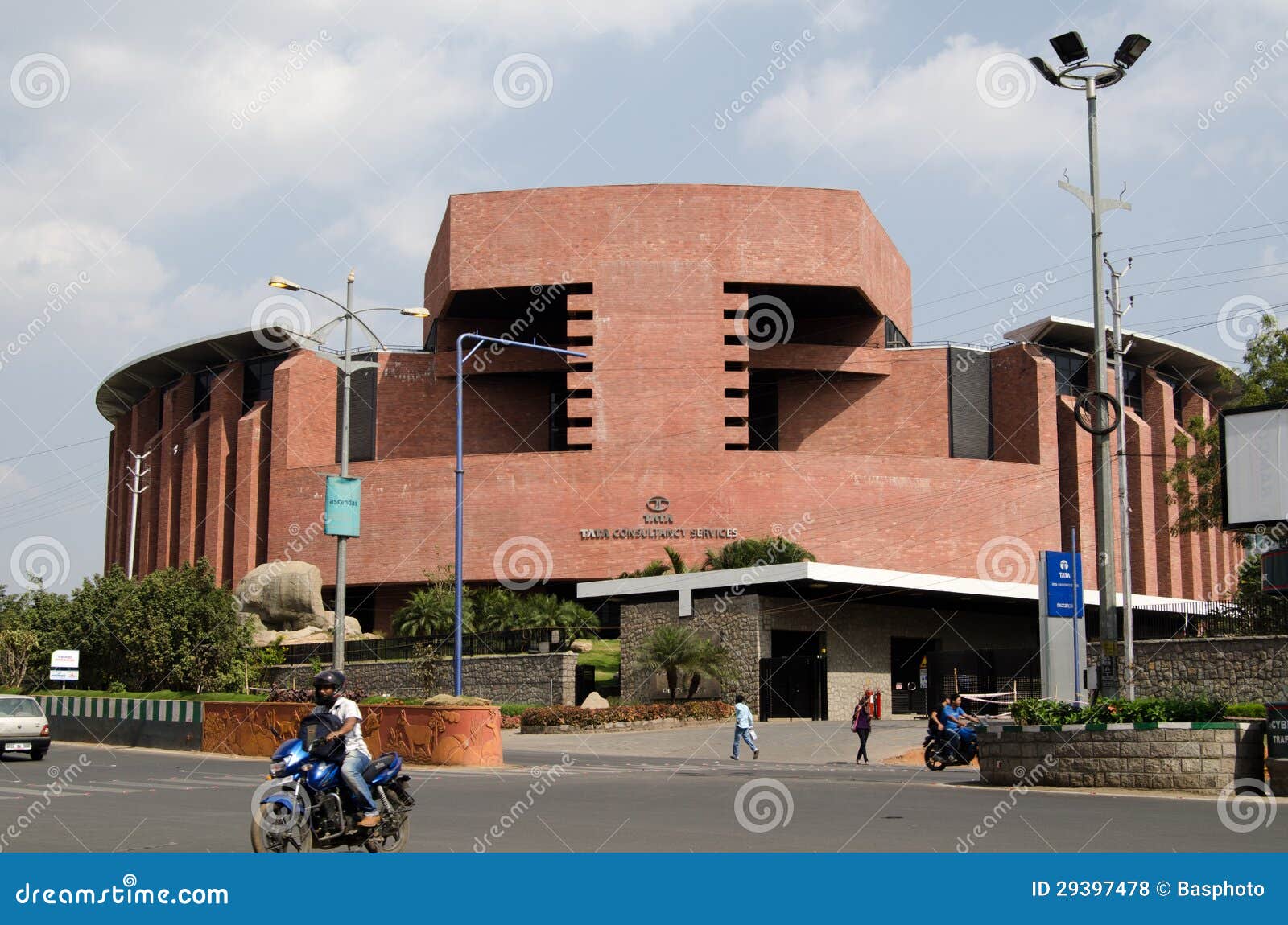 Tata Consultancy Offices, Hyderabad Editorial Stock Photo - Image of ...