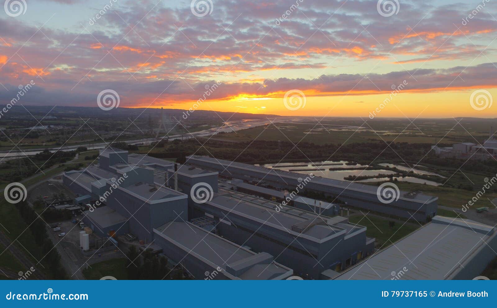 Tata Steel stock image. Image of shotton, tata, skyline - 79737165