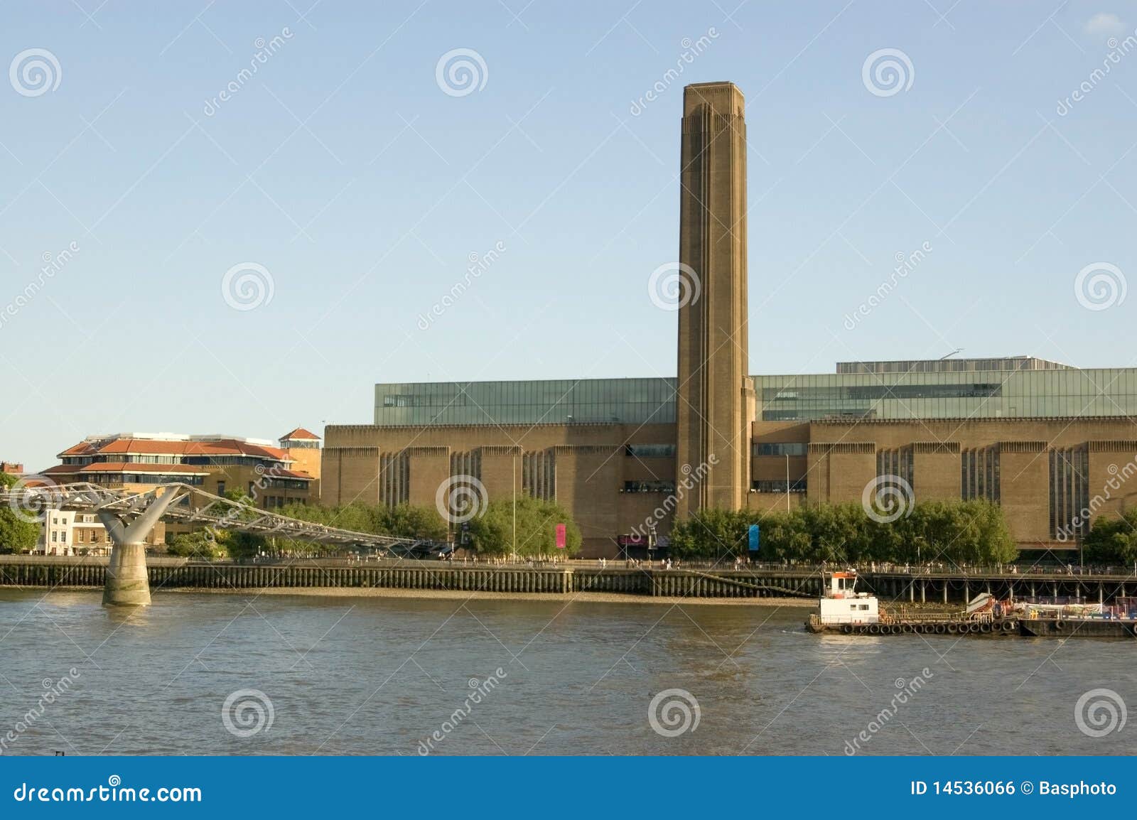 Tate Modern Gallery, London Stock Photo - Image of power, river: 14536066