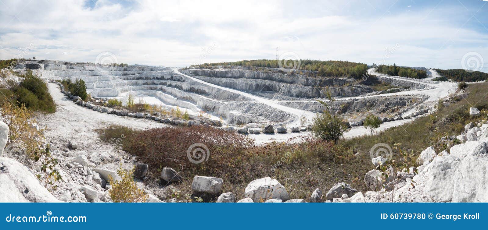 Tatlock Quarry editorial image. Image of white, extracting - 60739780