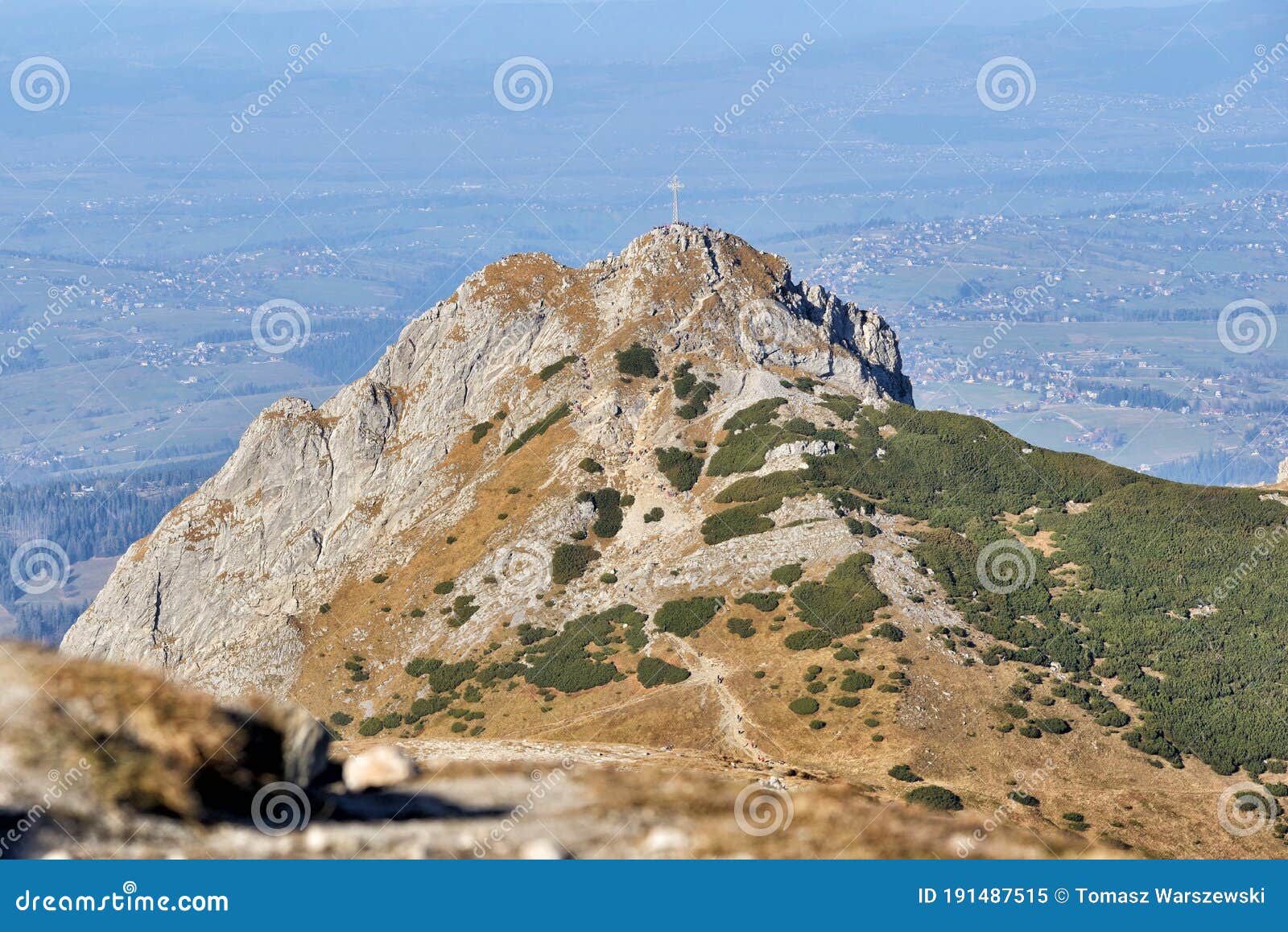Tatra Mountains - Giewont stock image. Image of lifestyle - 191487515