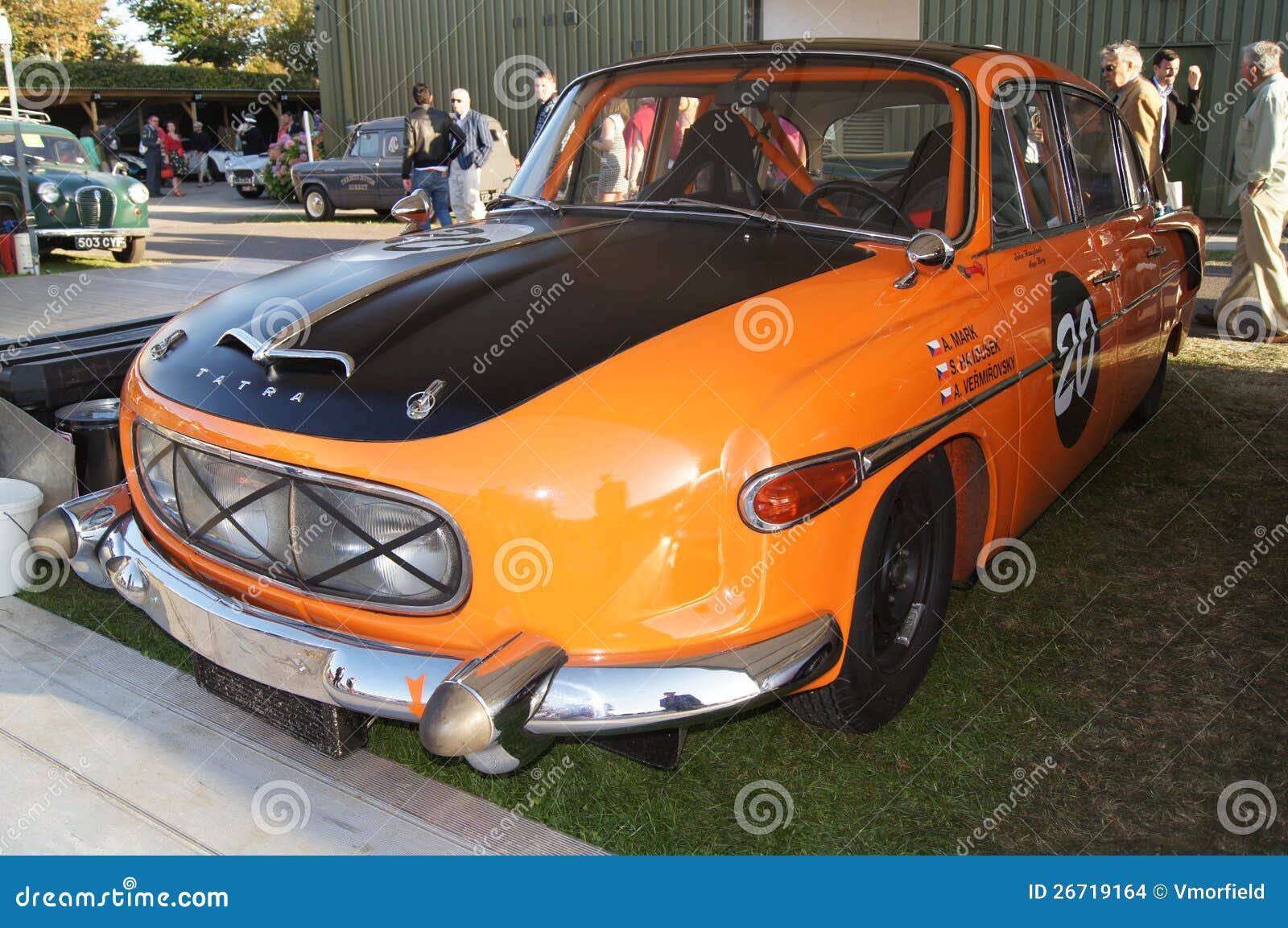 Tatra Racing Car editorial stock image. Image of fifties - 26719164