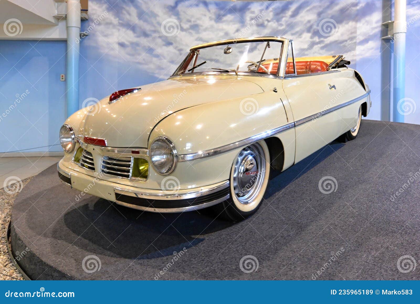 Tatra 601 Tatraplan Cabriolet Editorial Image | CartoonDealer.com ...