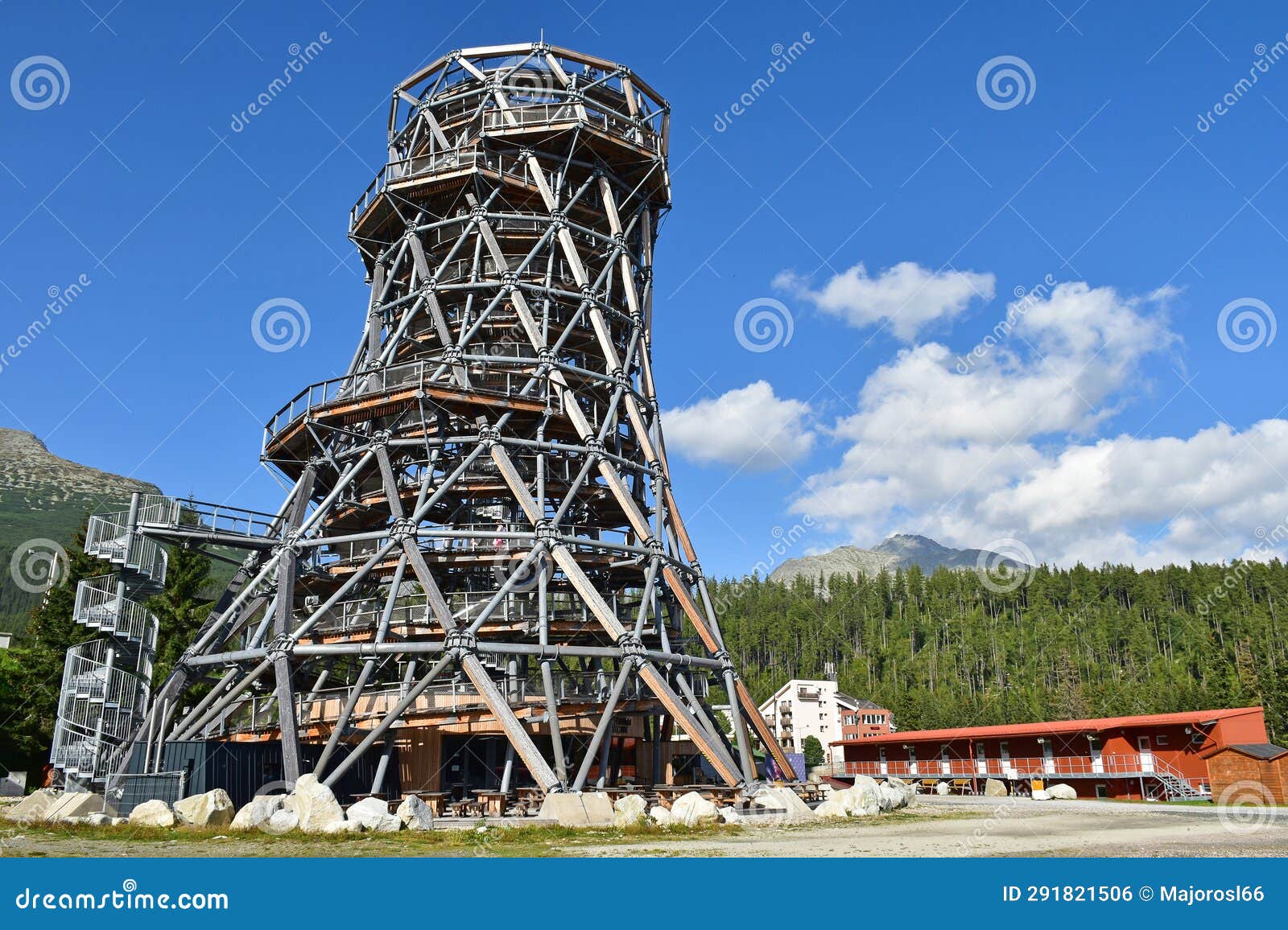 Tatra Tower in Slovakia Autumn Time Editorial Photo - Image of tatra ...