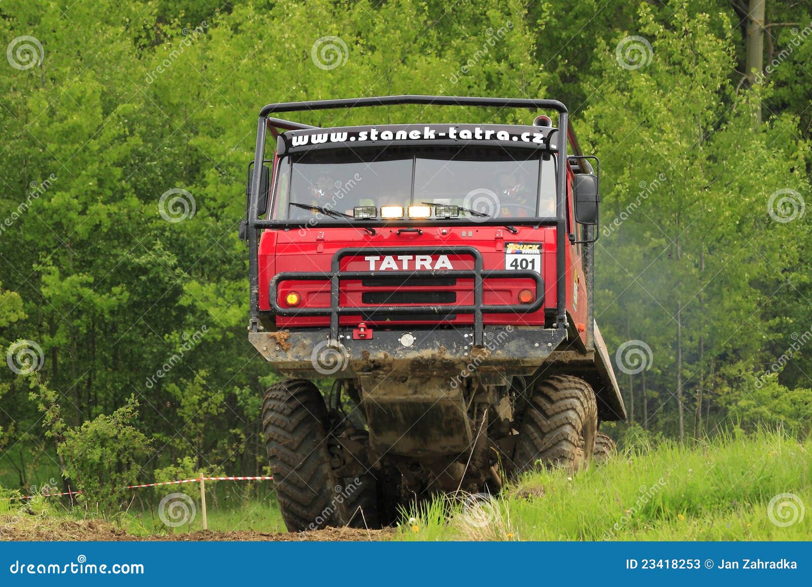 Tatra Truck in an Offroad Race Editorial Stock Photo - Image of trial ...