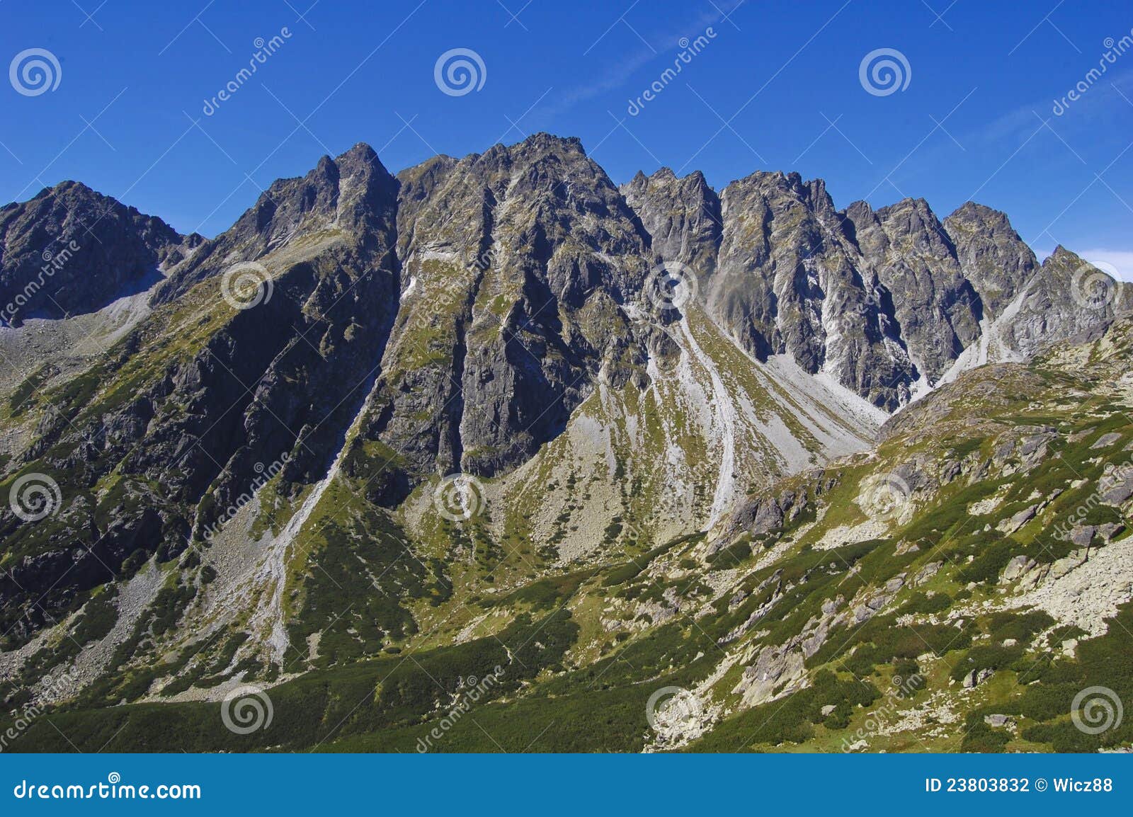Tatry stock photo. Image of wilderness, scenery, trekking - 23803832