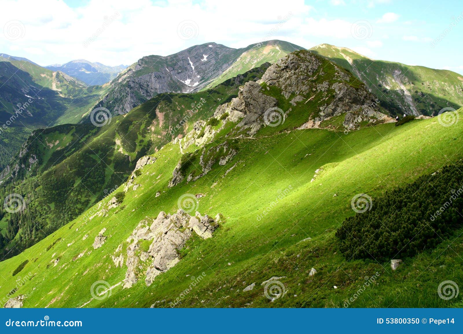 Tatry mountains stock photo. Image of south, mountain - 53800350