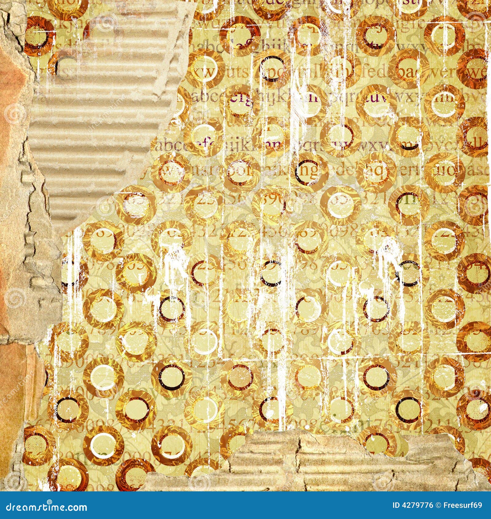 Tattered background stock illustration. Illustration of gold - 4279776