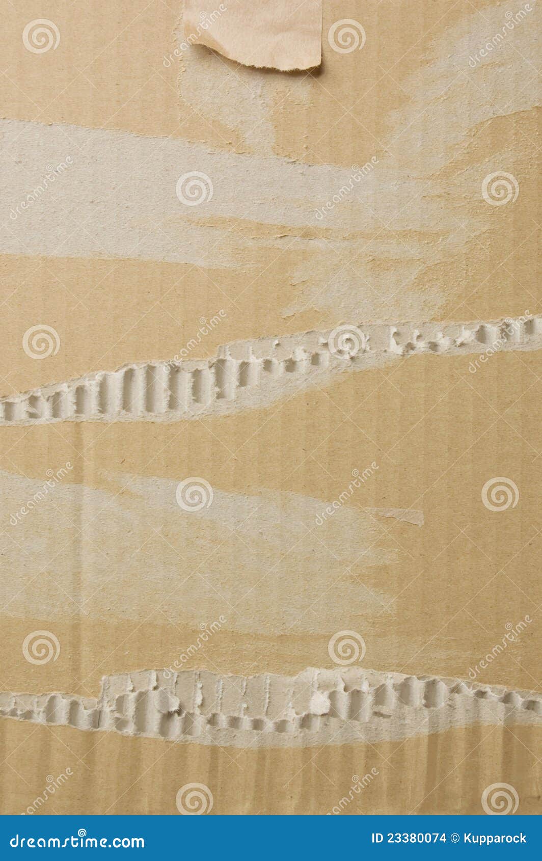 Tattered Cardboard Background. Stock Photo - Image of waste, simple ...