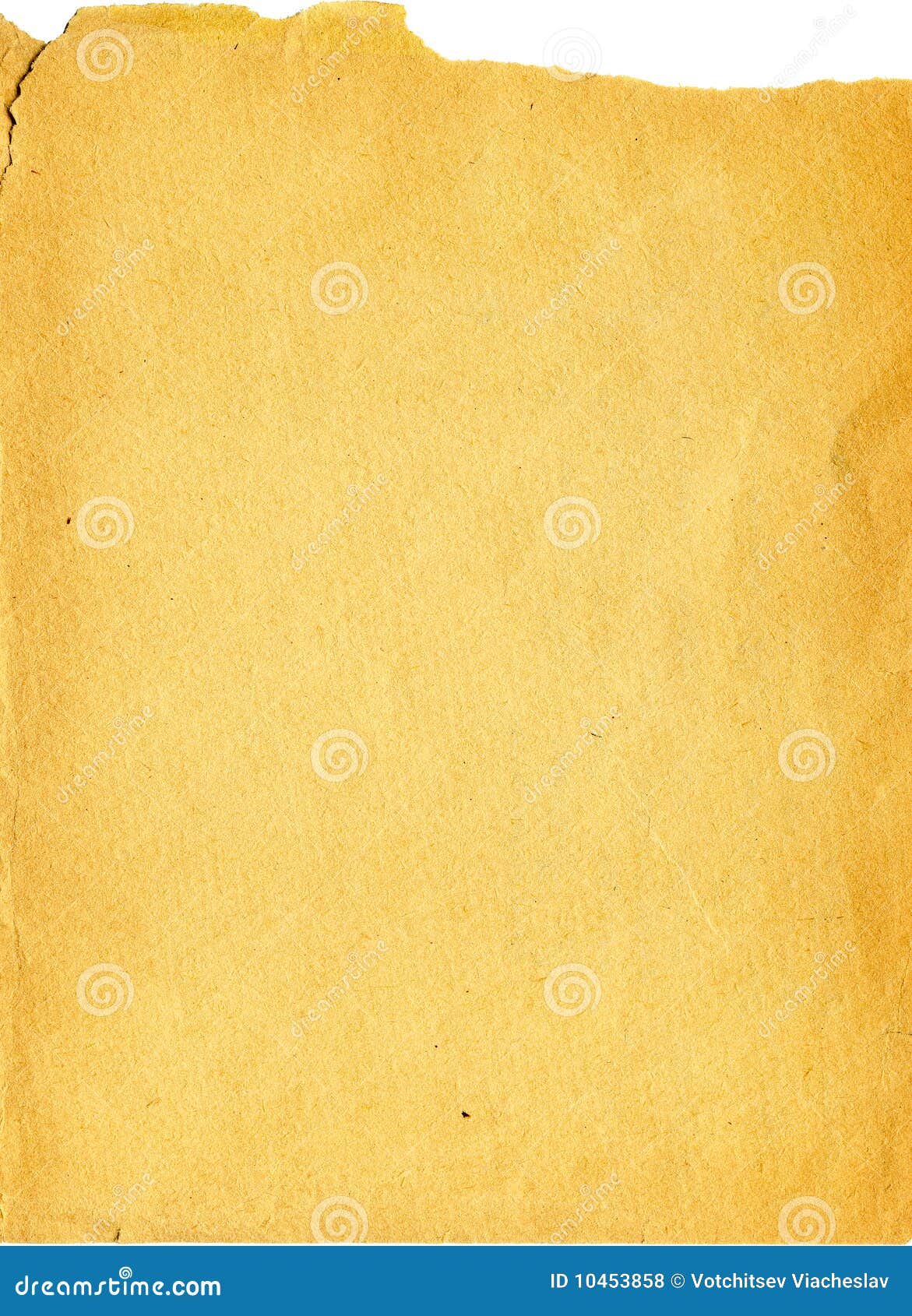 Tattered vintage paper stock photo. Image of manuscript - 10453858