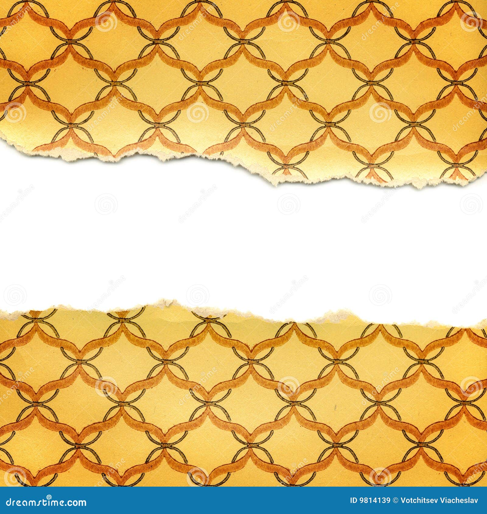 Tattered vintage wallpaper stock image. Image of damaged - 9814139