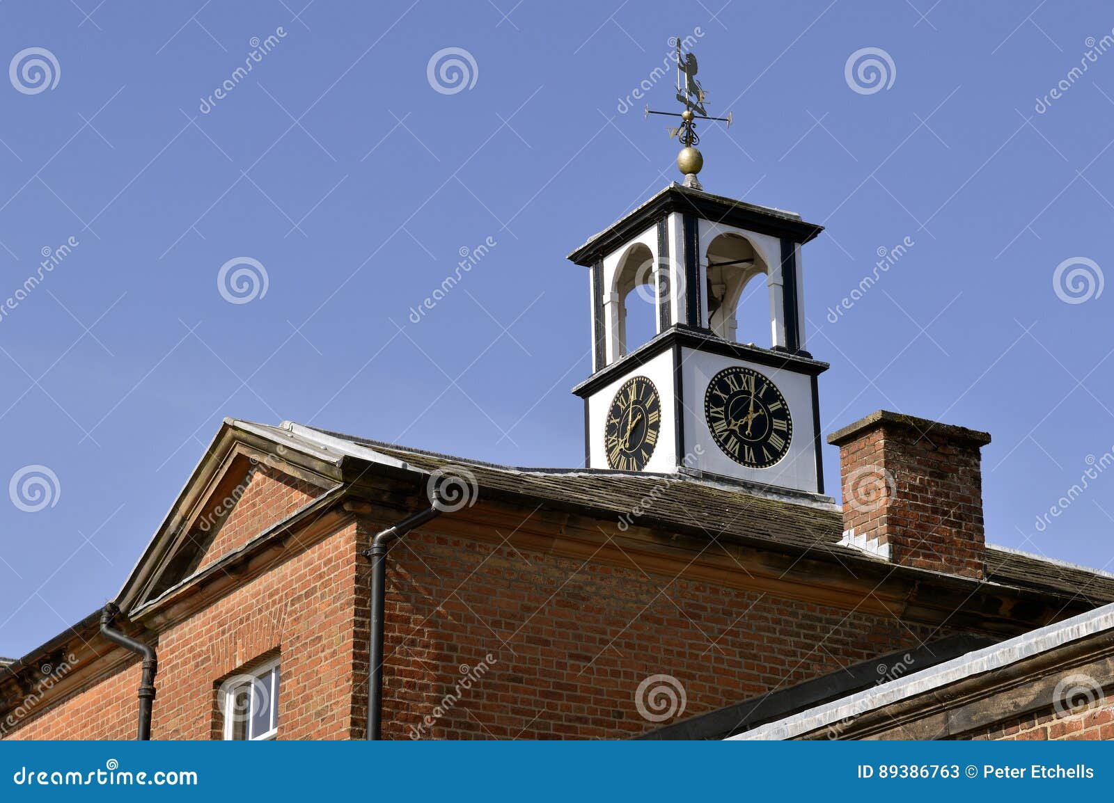 Tatton Park Stables Clock Tower Stock Image - Image of knutsford, vane ...