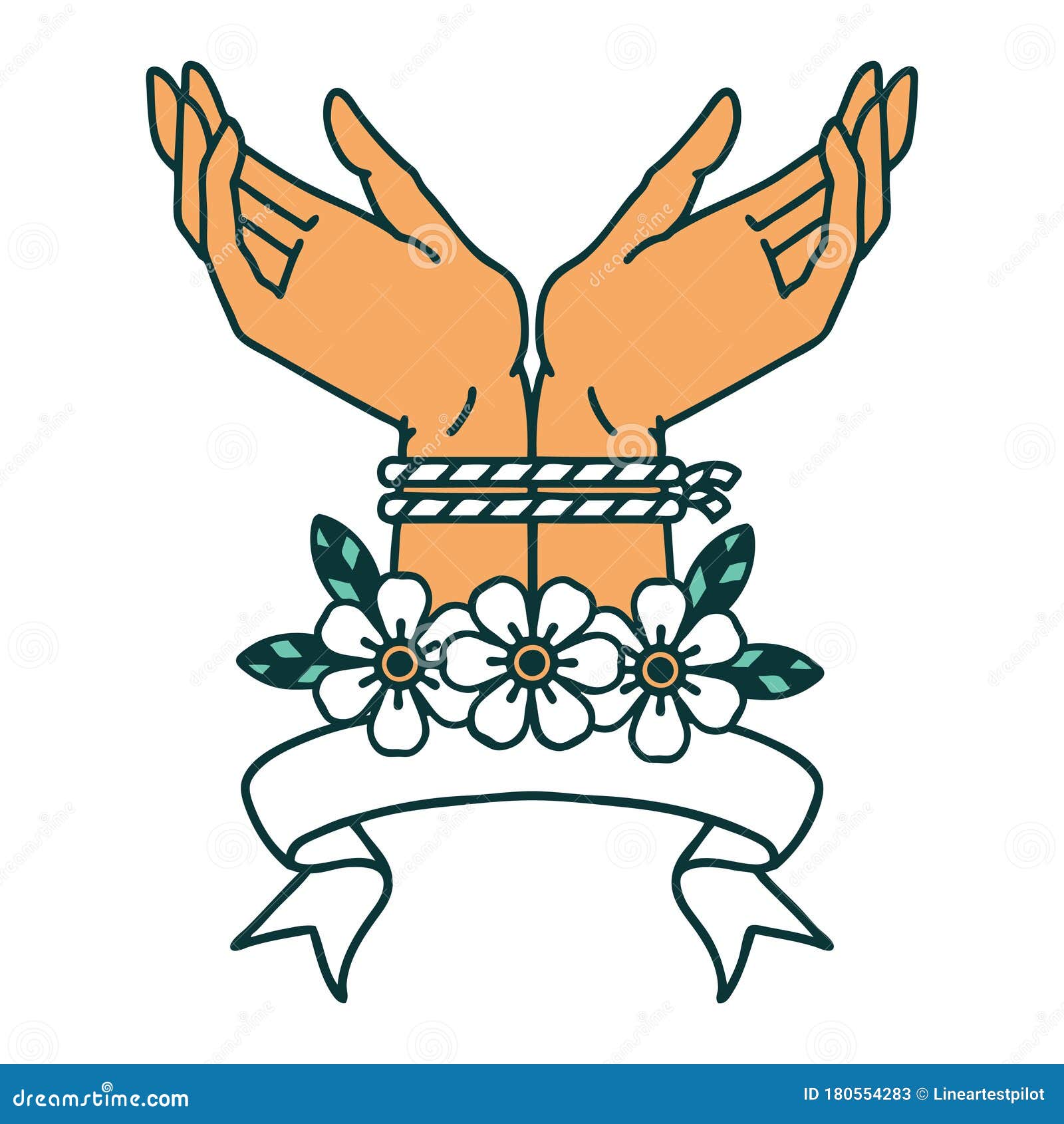 Hands Tied With Iron Chain, Handcuffed Hands, Symbol Of Slavery ...