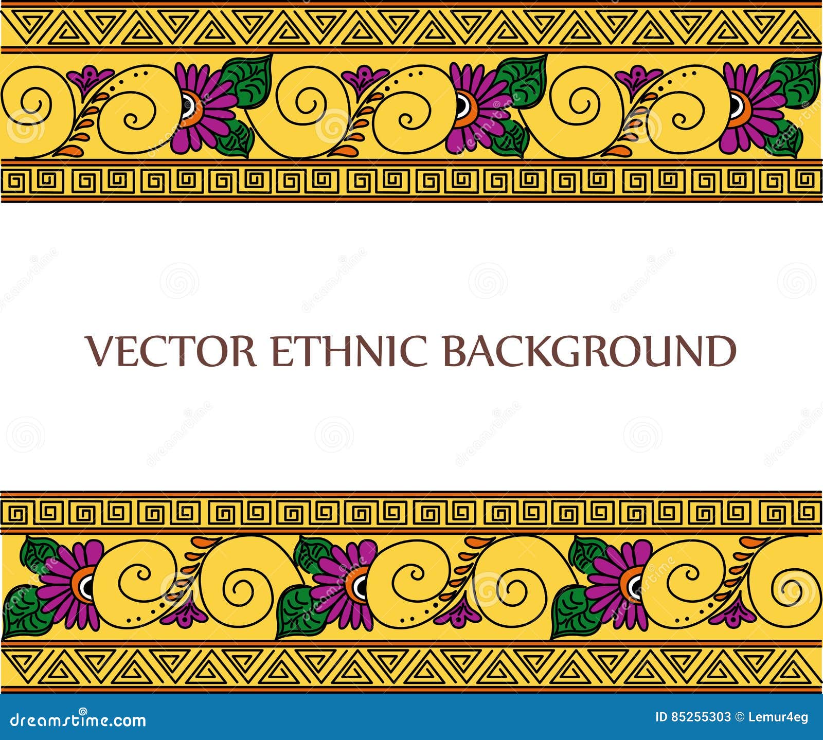 Tattoo henna background stock vector. Illustration of doodle - 85255303