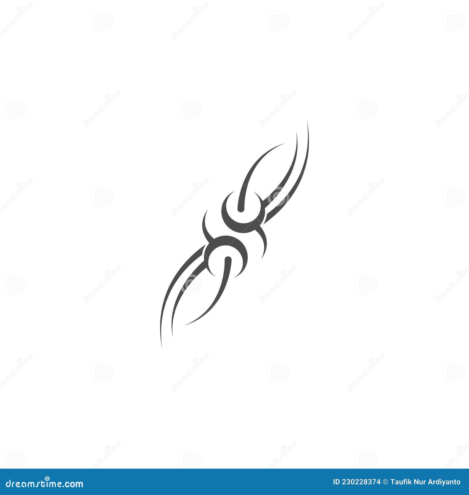 Tattoo Icon Logo Design Template Vector Illustration Stock Vector ...