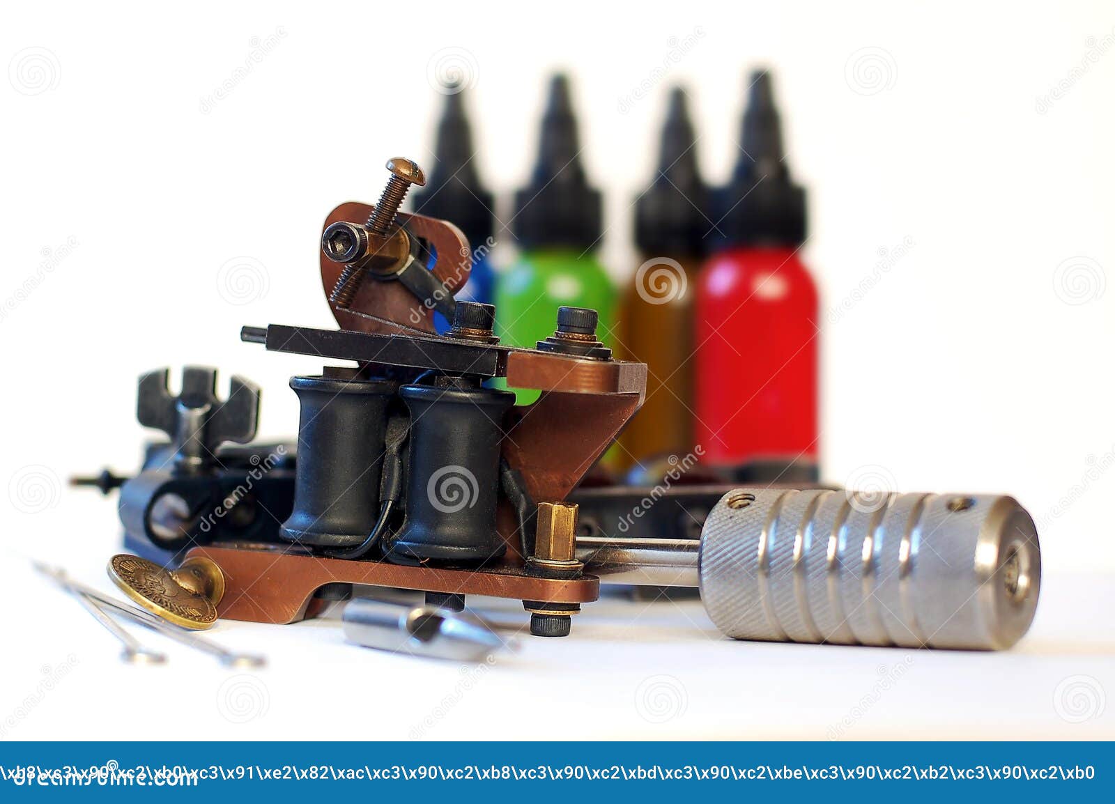 Tattoo machine stock photo. Image of models, body, induction - 102719990