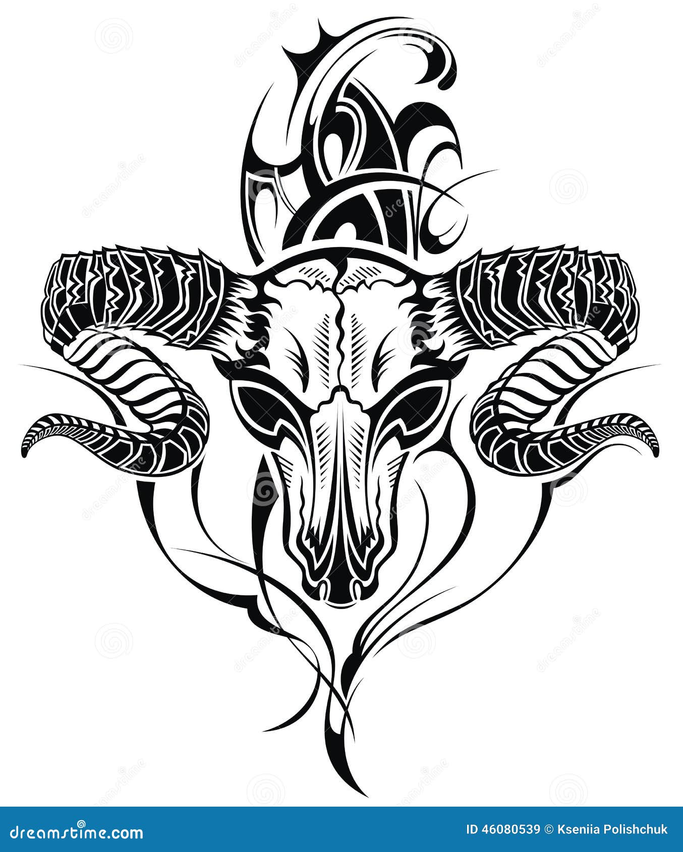 Goat Skull Tattoos