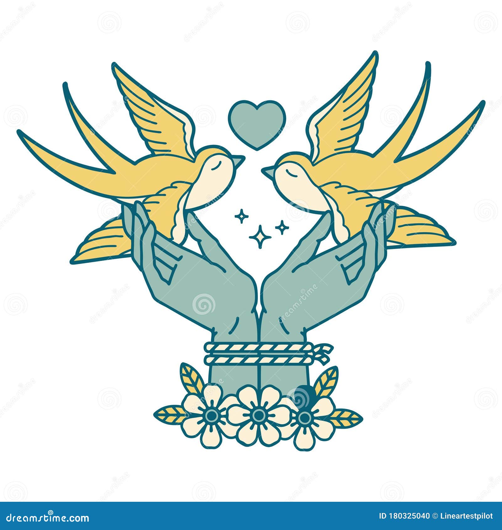 Tied Hands Symbol Of Violence And Bullying. Sign Lawlessness And ...