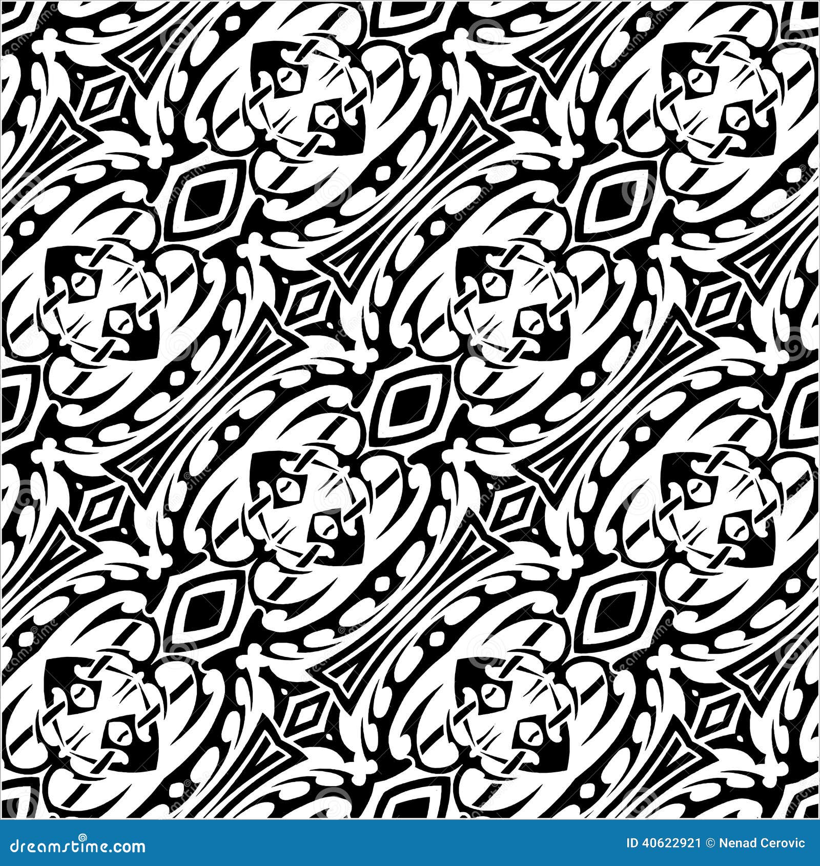 Tattoo in Tribal Style Vector Stock Vector - Illustration of style ...