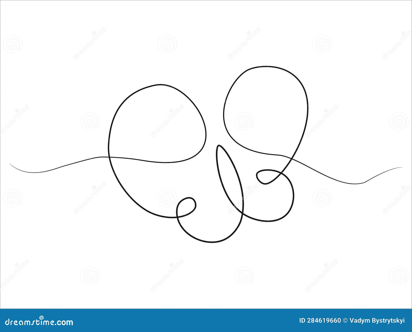 Tattoo Vector Sketch Silhouette Butterflies from the Same Line Stock ...