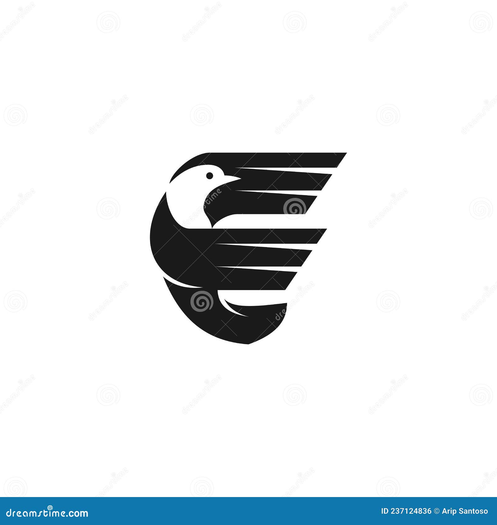 Taube-Symbol-Vorlage Isoliert Vektor Vektor Abbildung - Illustration ...