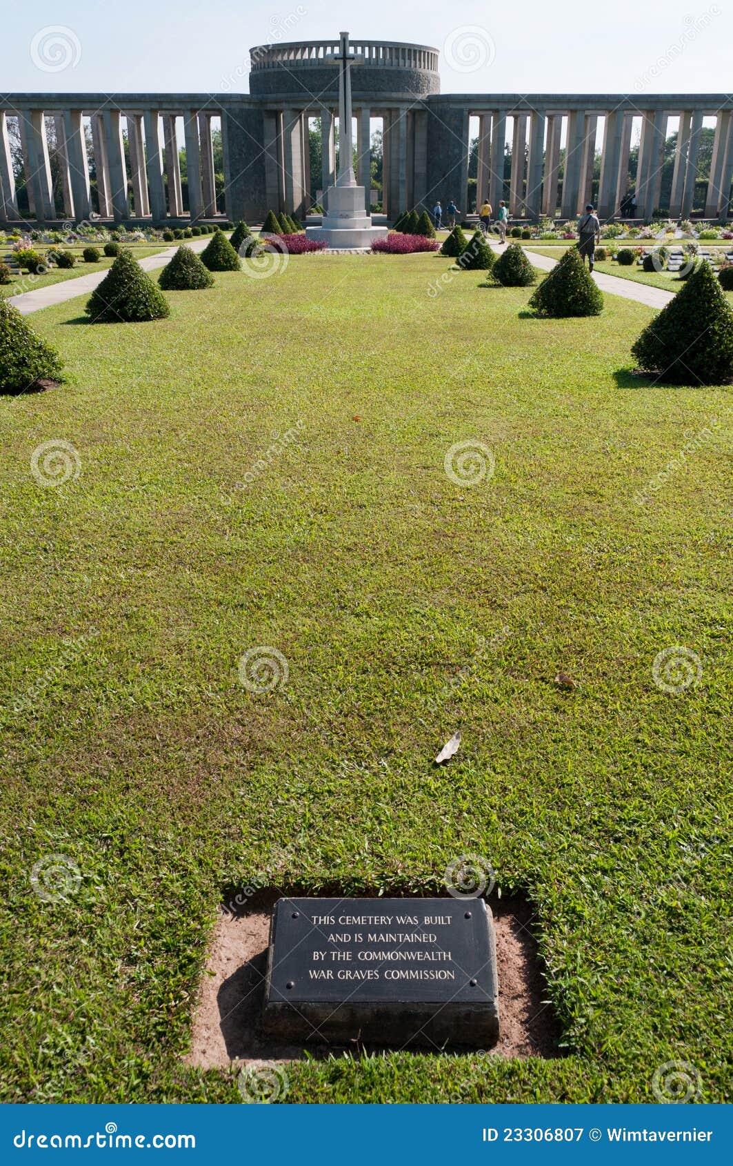 Taukkyan War Cemetery, Yangon, Myanmar Editorial Photography - Image of ...