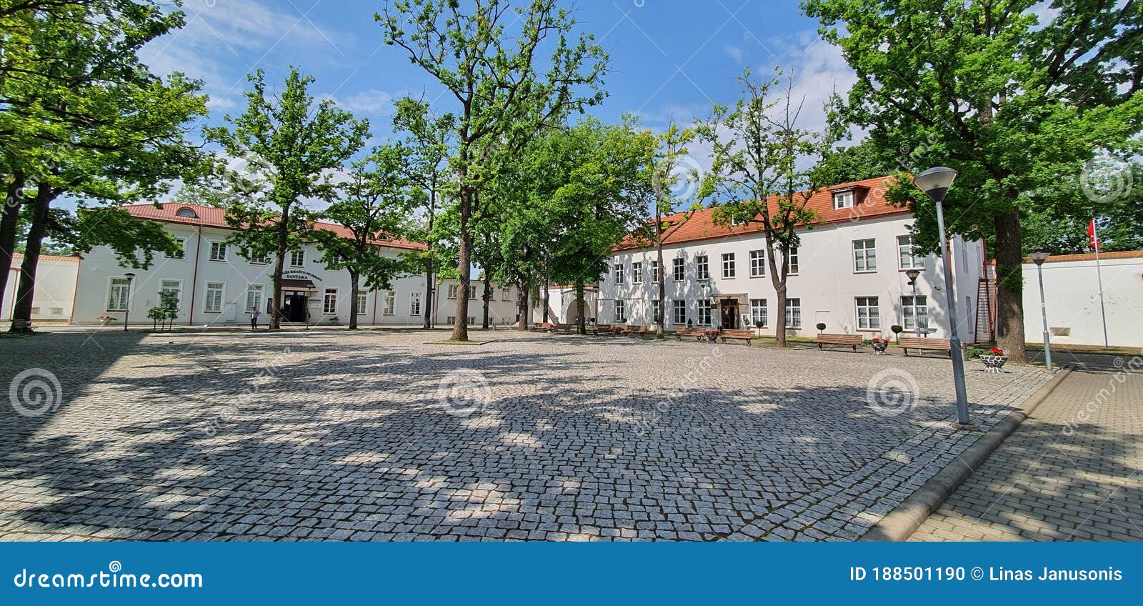Taurage Lithuania castle editorial image. Image of building - 188501190