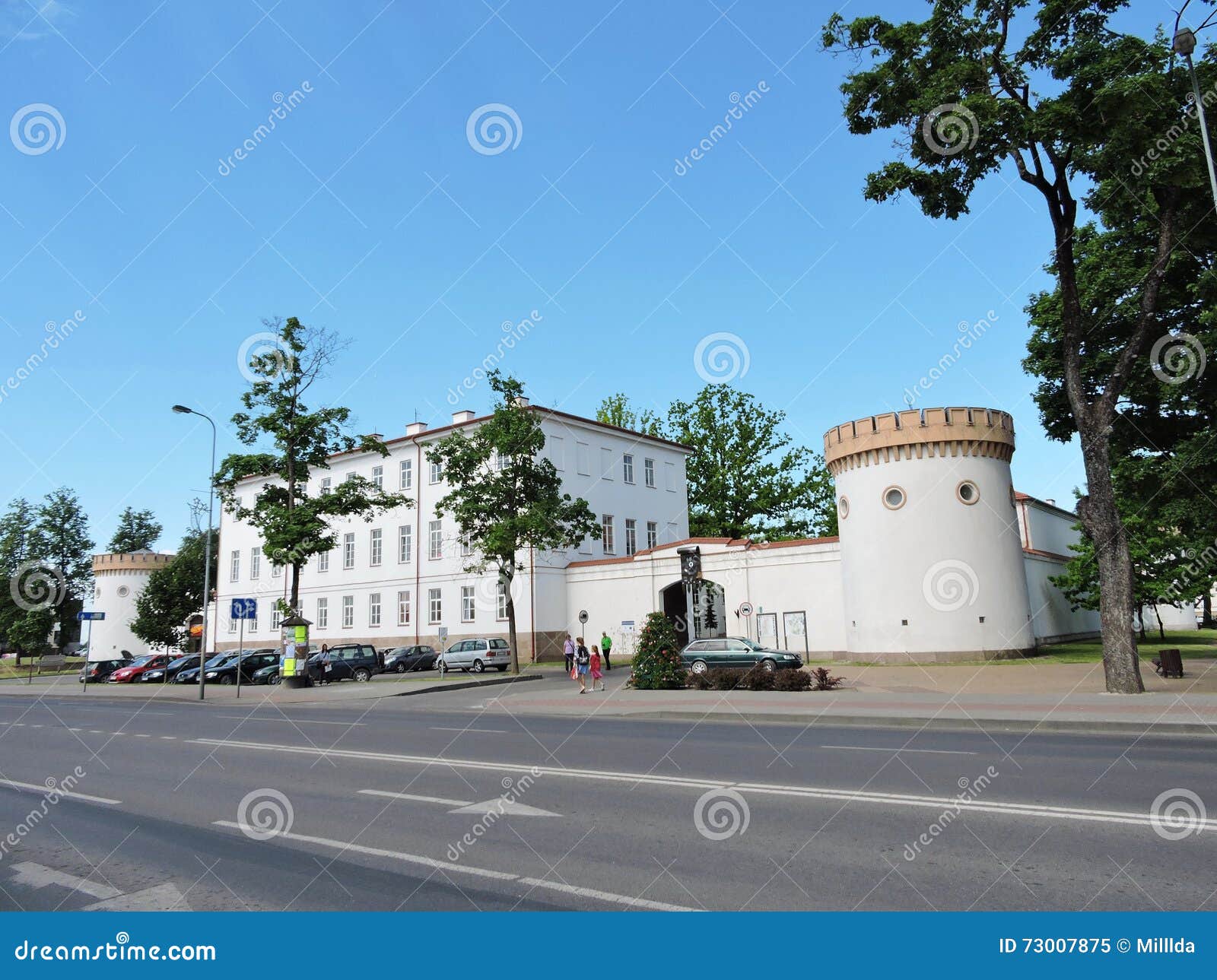 Taurage Town Museum, Lithuania Editorial Image - Image of tourism ...
