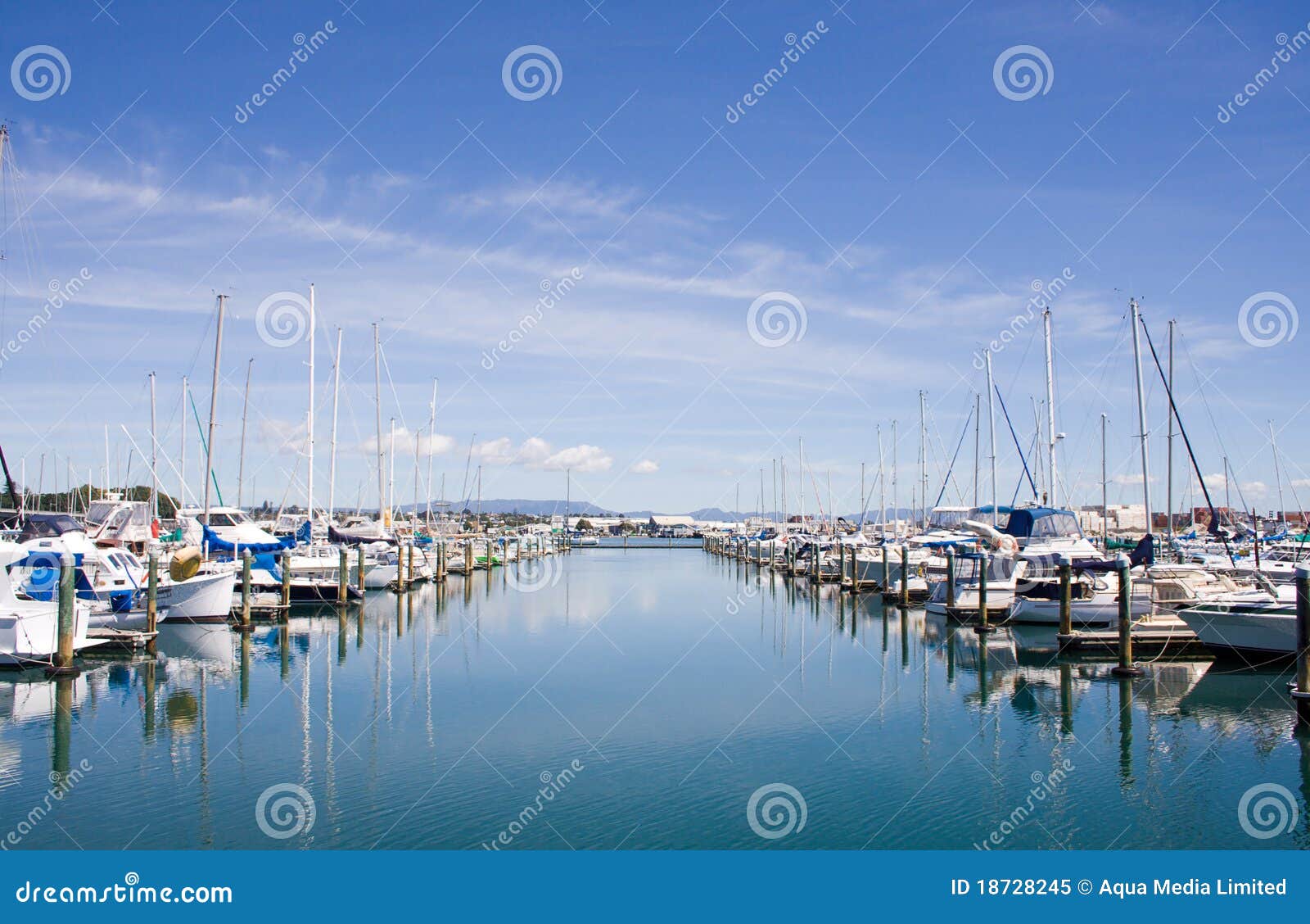 Tauranga Marina 1 stock image. Image of destination, harbor - 18728245