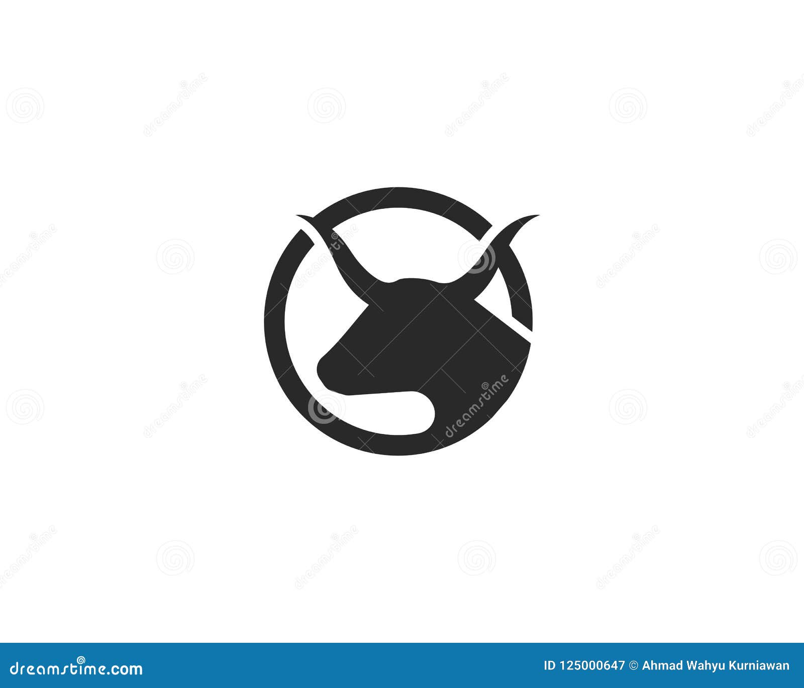 Taureau Taurus Logo Template Illustration de Vecteur - Illustration du ...
