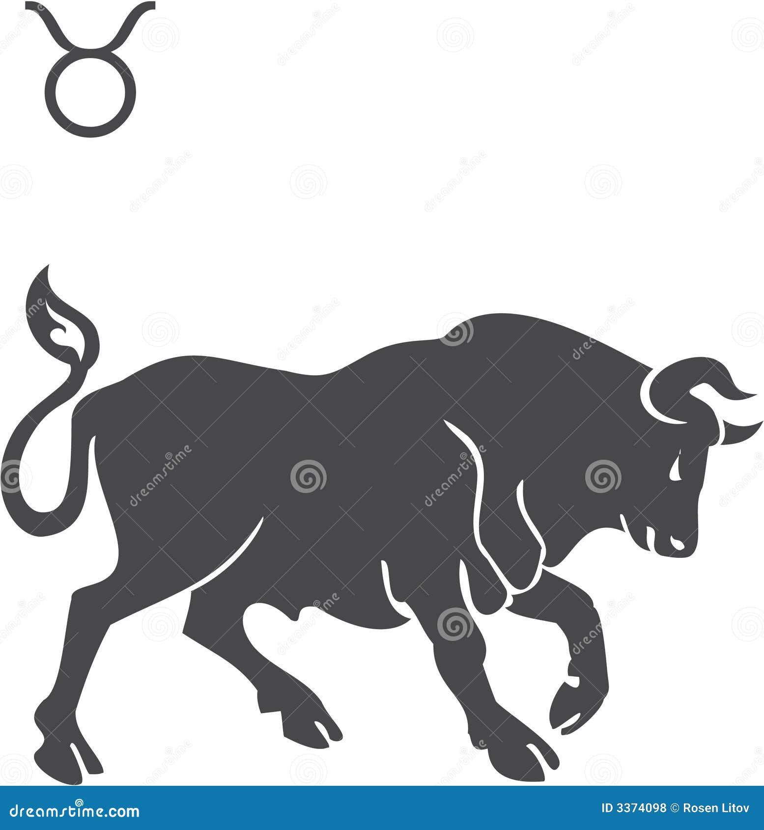 Calf, Bos Taurus, In Repeated Pattern Stock Photo | CartoonDealer.com ...