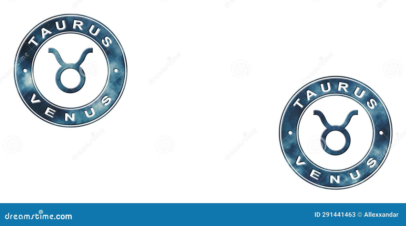 Taurus and Taurus Compatibility Stock Illustration - Illustration of ...