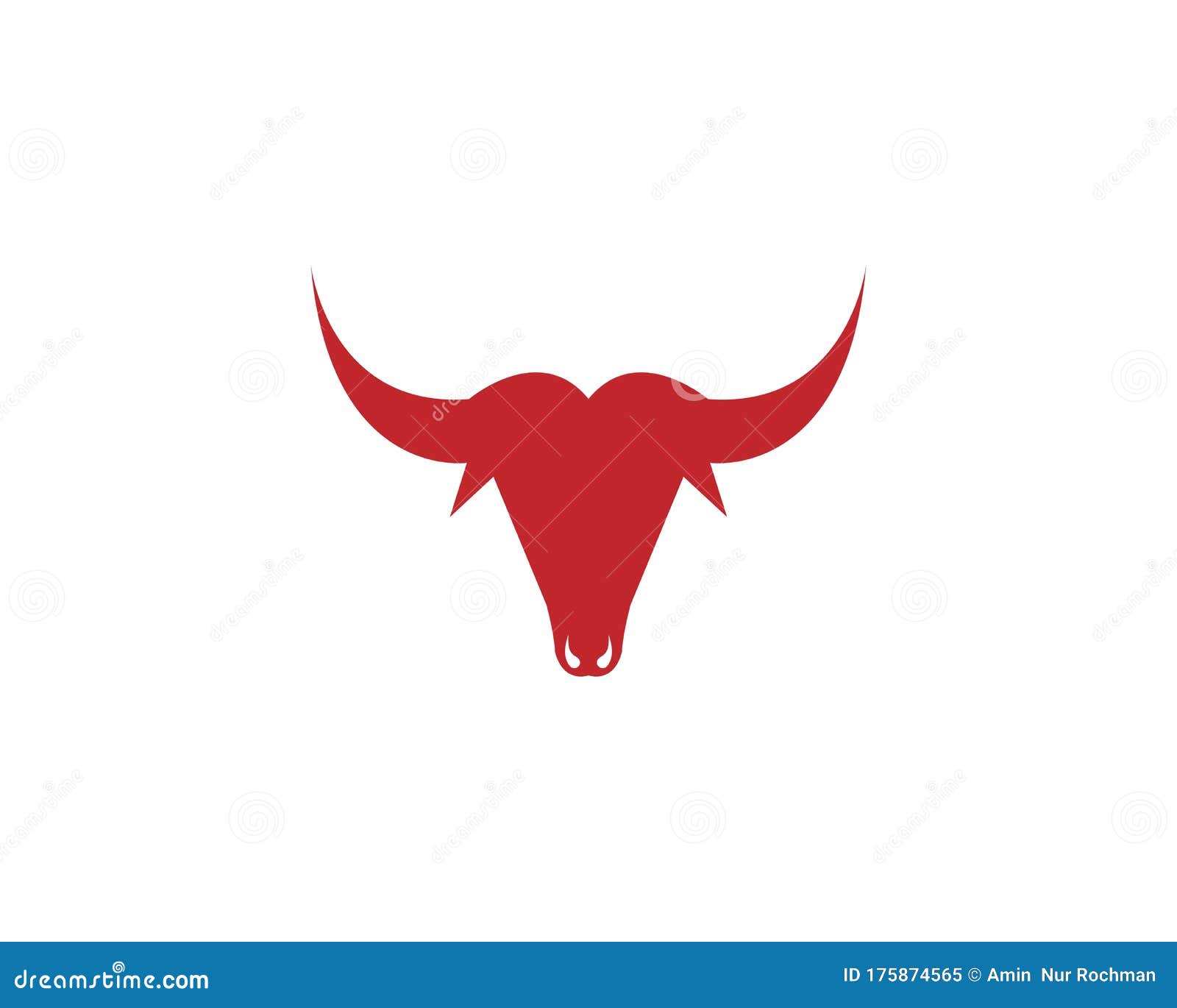 Taurus Logo Template stock illustration. Illustration of spain - 175874565