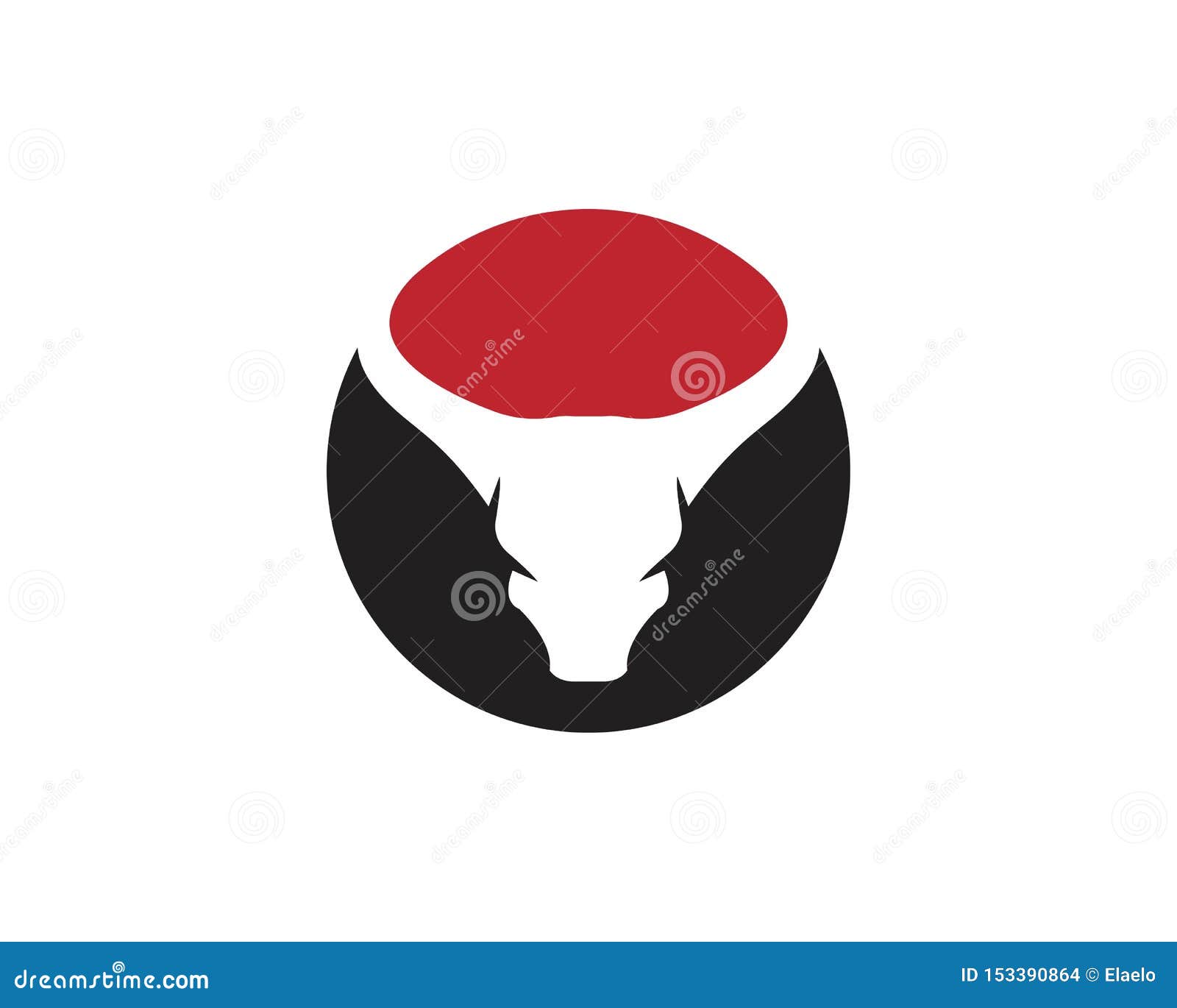 Taurus Logo Template Vector Icon Illustration Design Stock Vector ...
