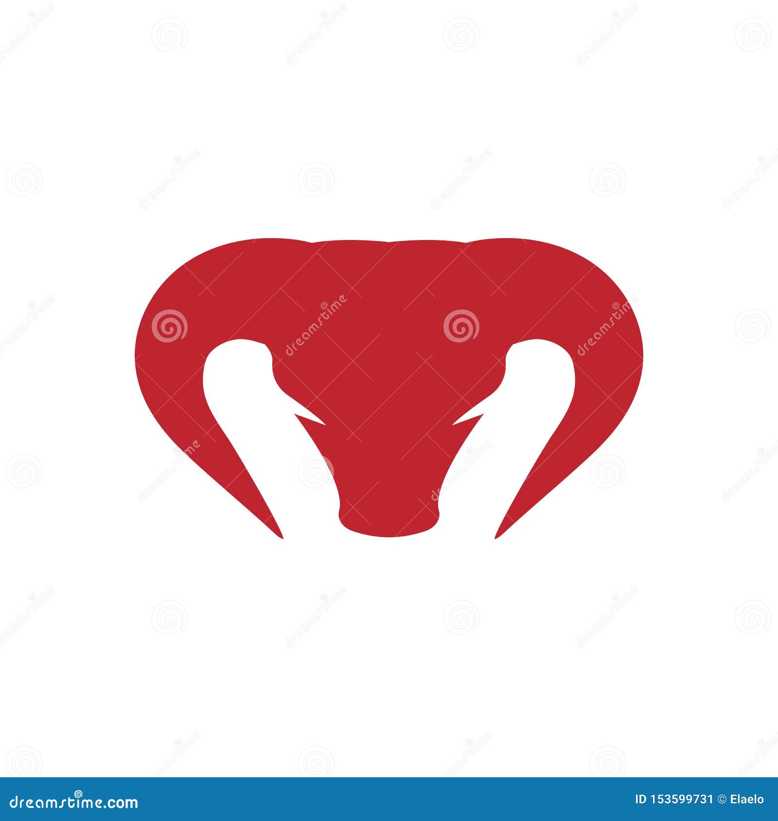 Taurus Logo Template Vector Icon Illustration Design Stock Vector ...