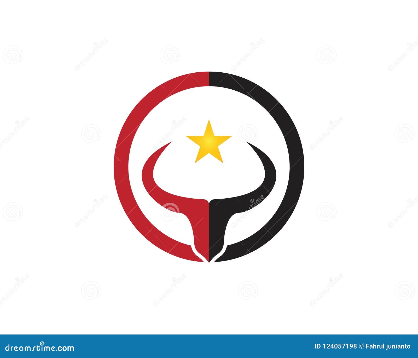 Taurus logo vector stock vector. Illustration of vector - 124057198