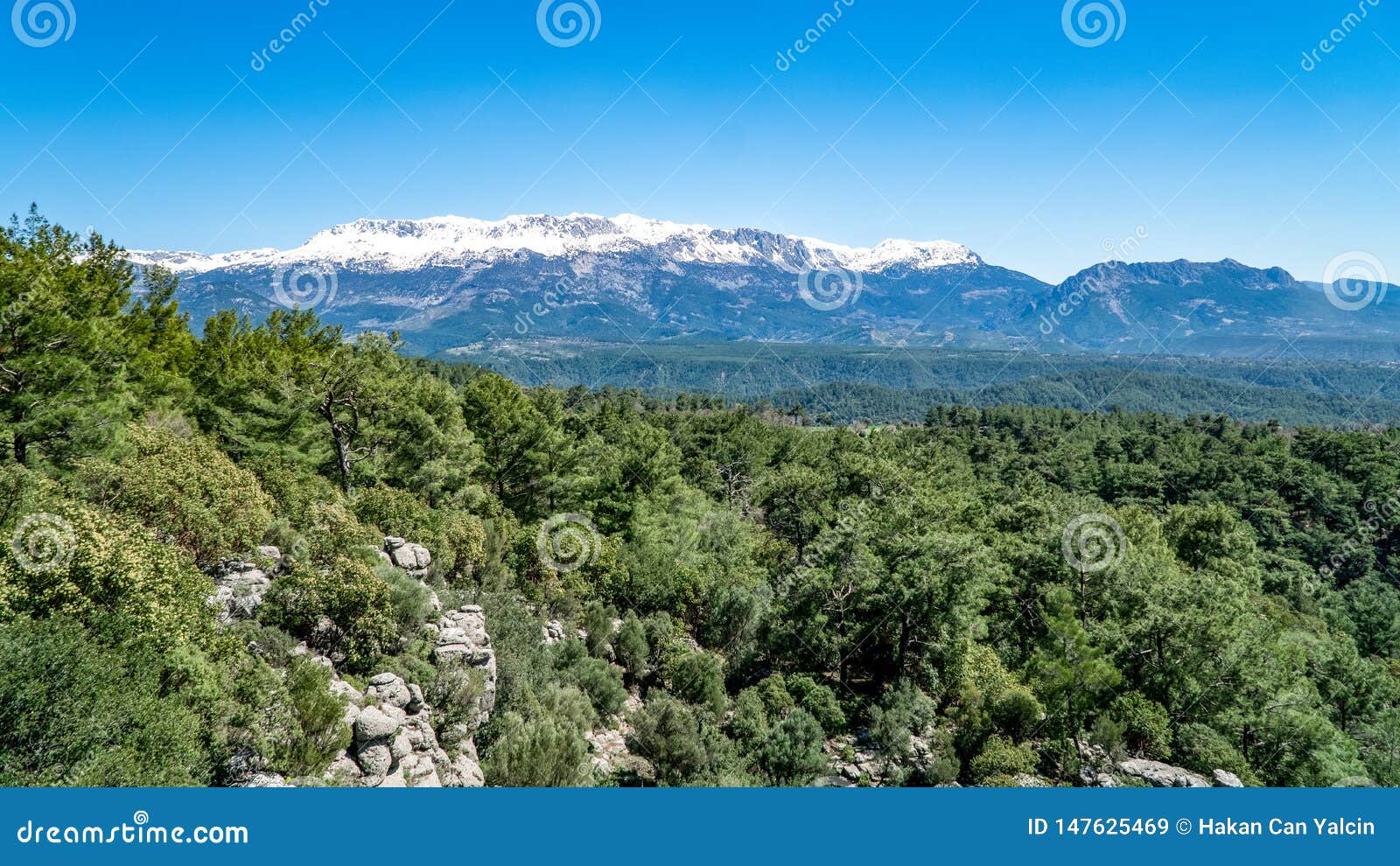 Taurus Mountain Range in Antalya, Turkey Stock Image - Image of scenic ...