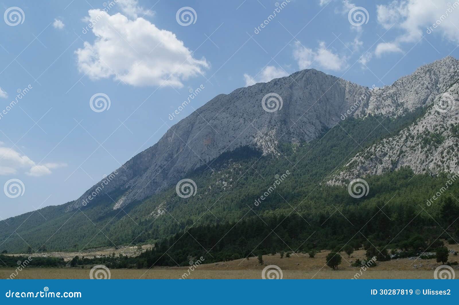 Taurus mountains, stock image. Image of solitude, scene - 30287819