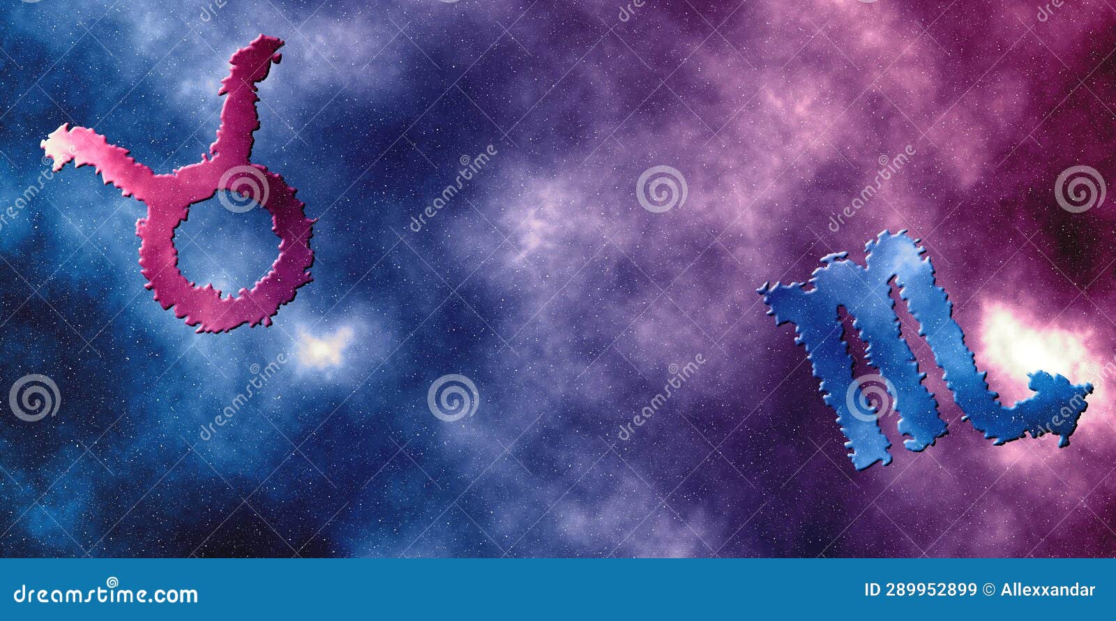 Taurus and Scorpio Compatibility Stock Illustration - Illustration of ...