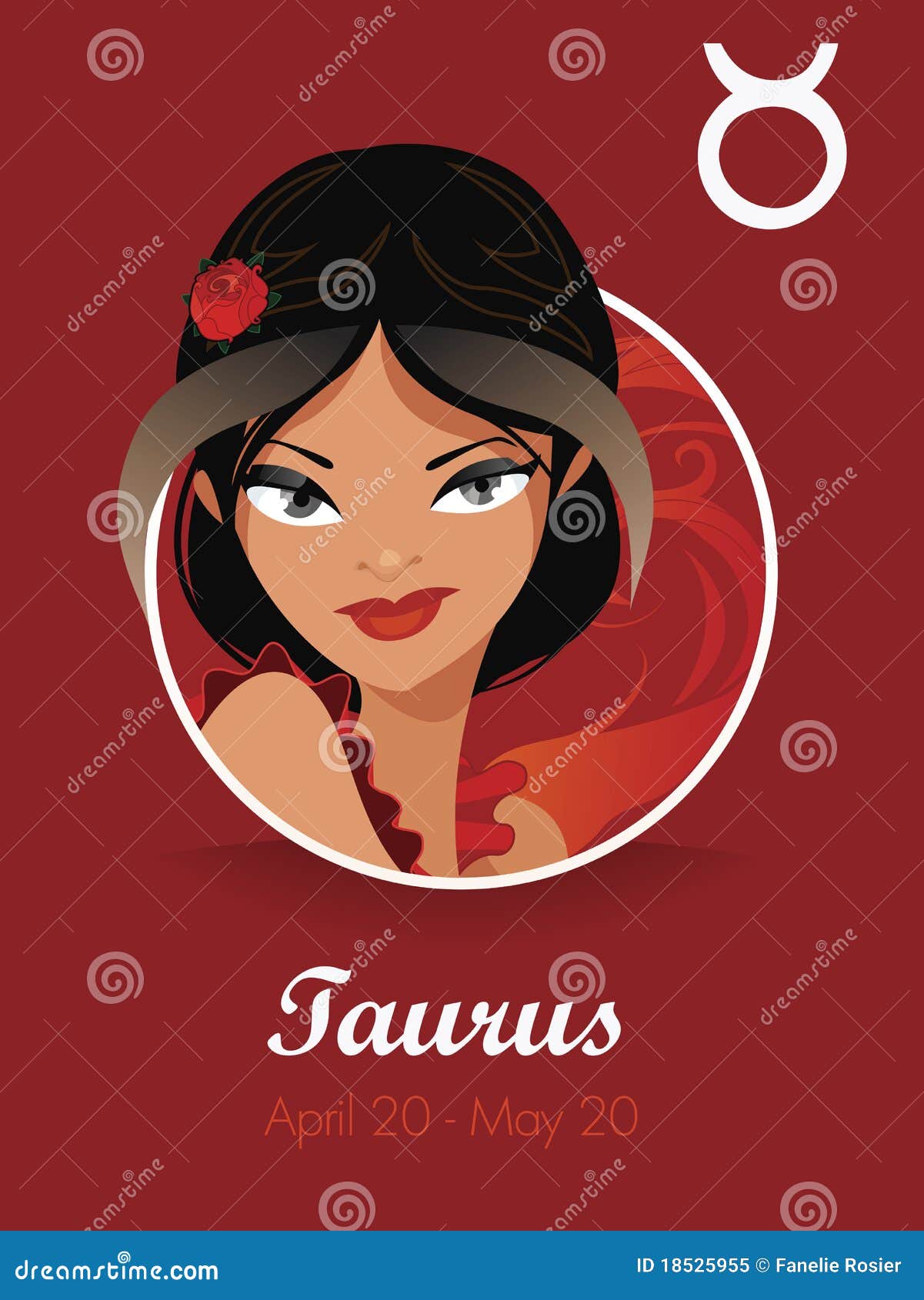 Taurus Sign. Stars Map Of Zodiac Constellation On Dark Blue Background ...