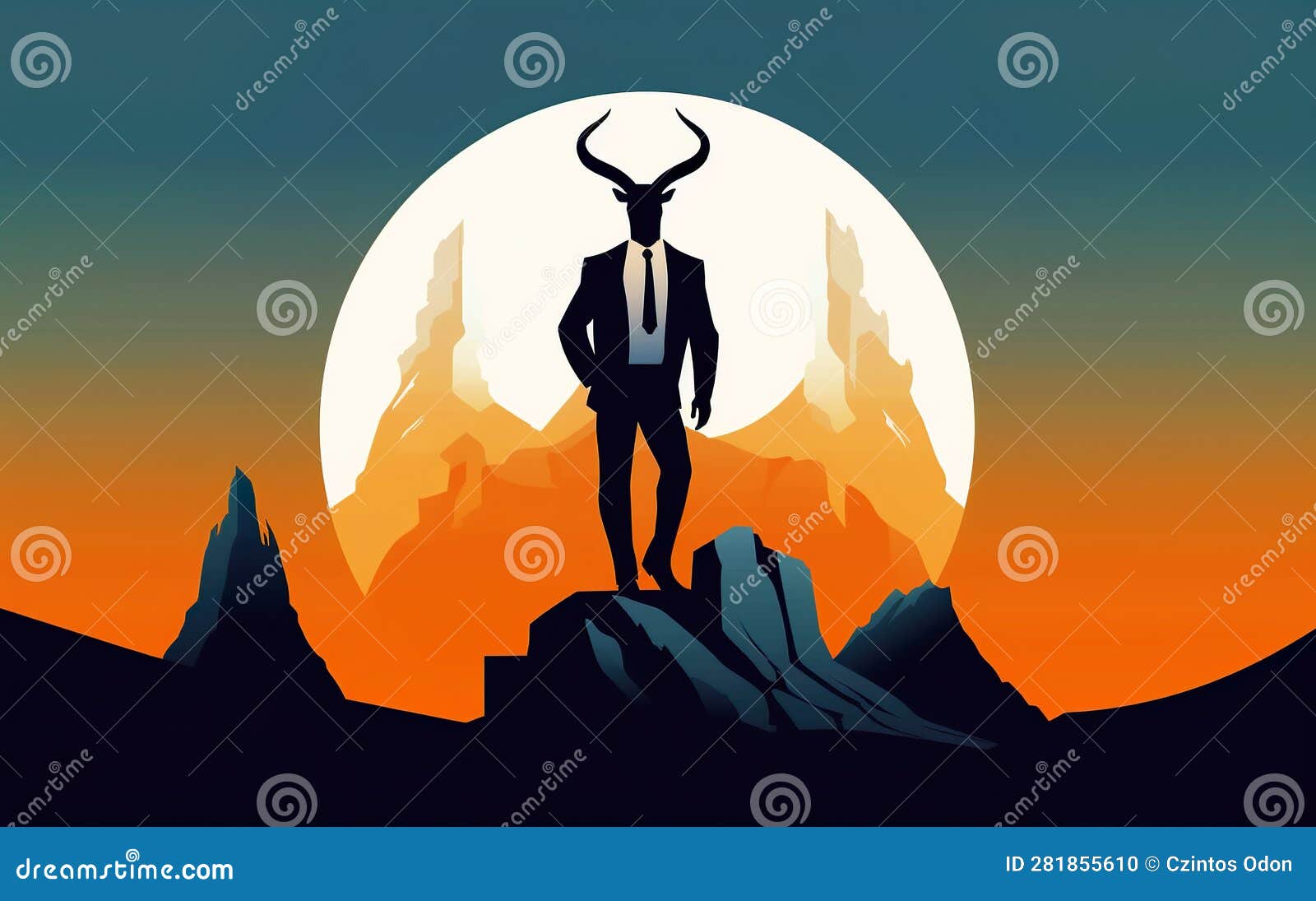 Taurus Symbol in the Horoscope. Constellation, Star Sign Concept Stock ...