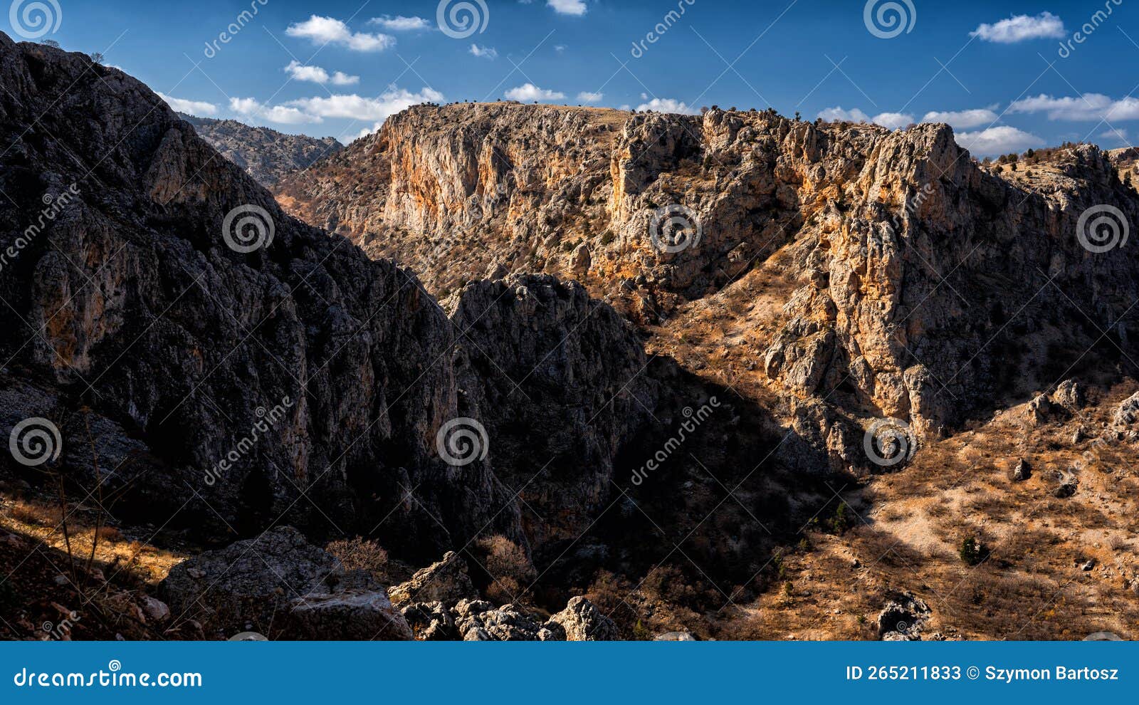 The Taurus Toros Mountains, Turkey. Beautiful Mountain Landscape Stock ...