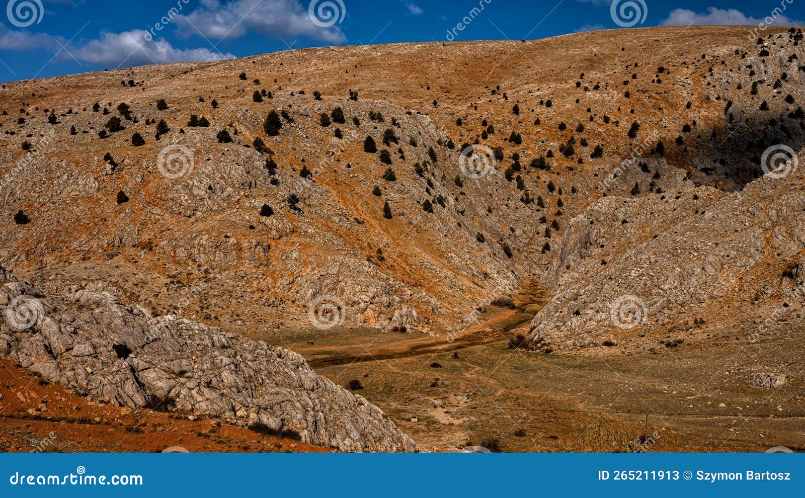 The Taurus Toros Mountains, Turkey. Beautiful Mountain Landscape Stock ...