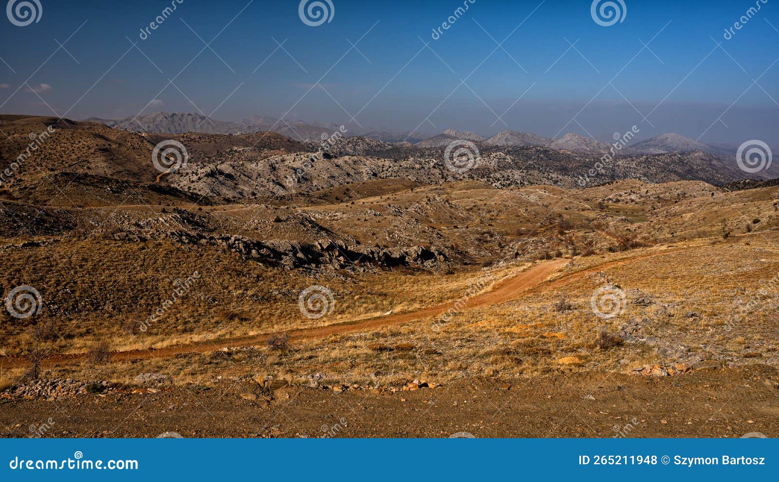 The Taurus Toros Mountains, Turkey. Beautiful Mountain Landscape Stock ...